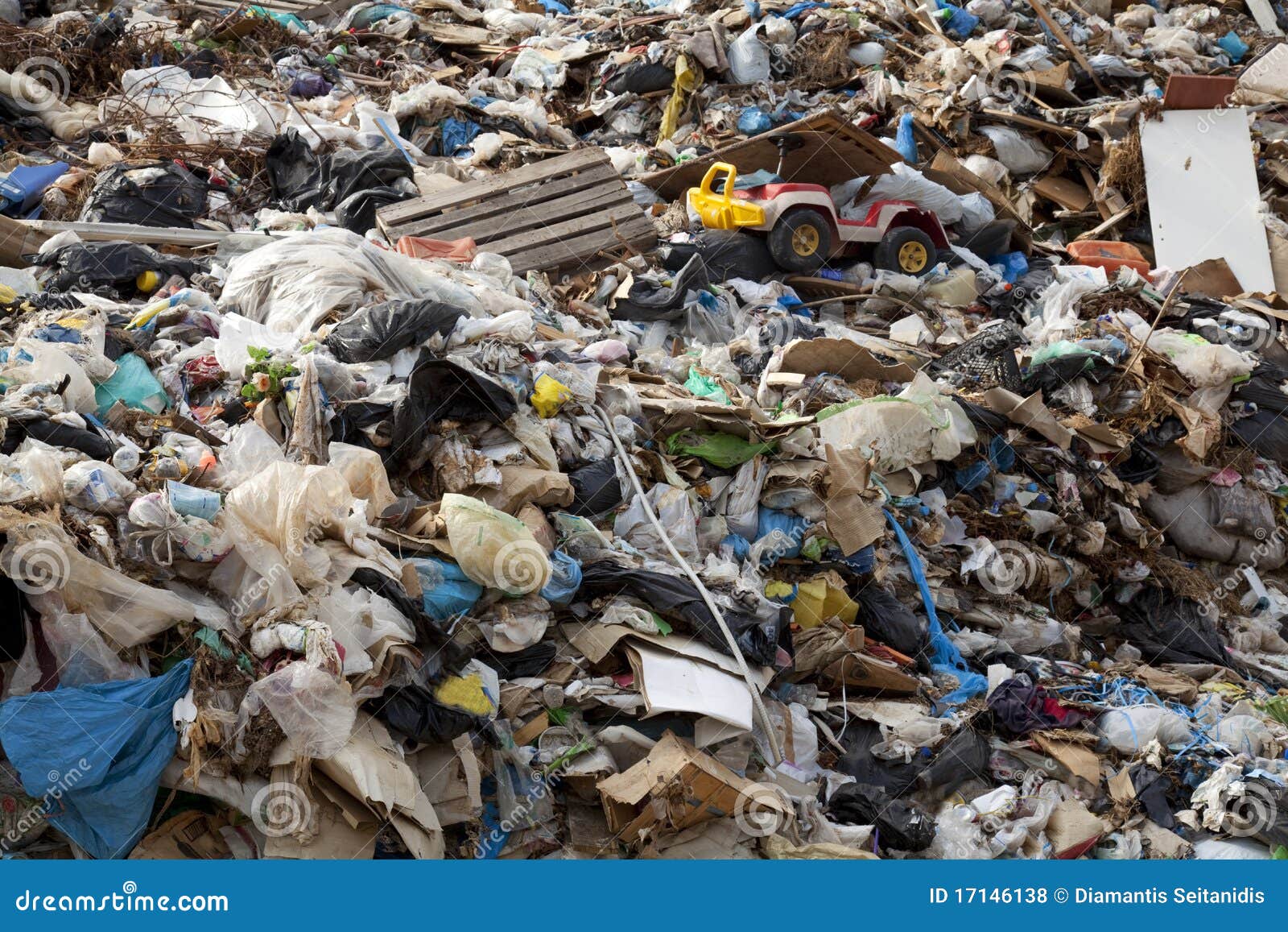 De Stortplaats Van Het Vuilnis Stock Foto - Image of stortplaats, hoop ...