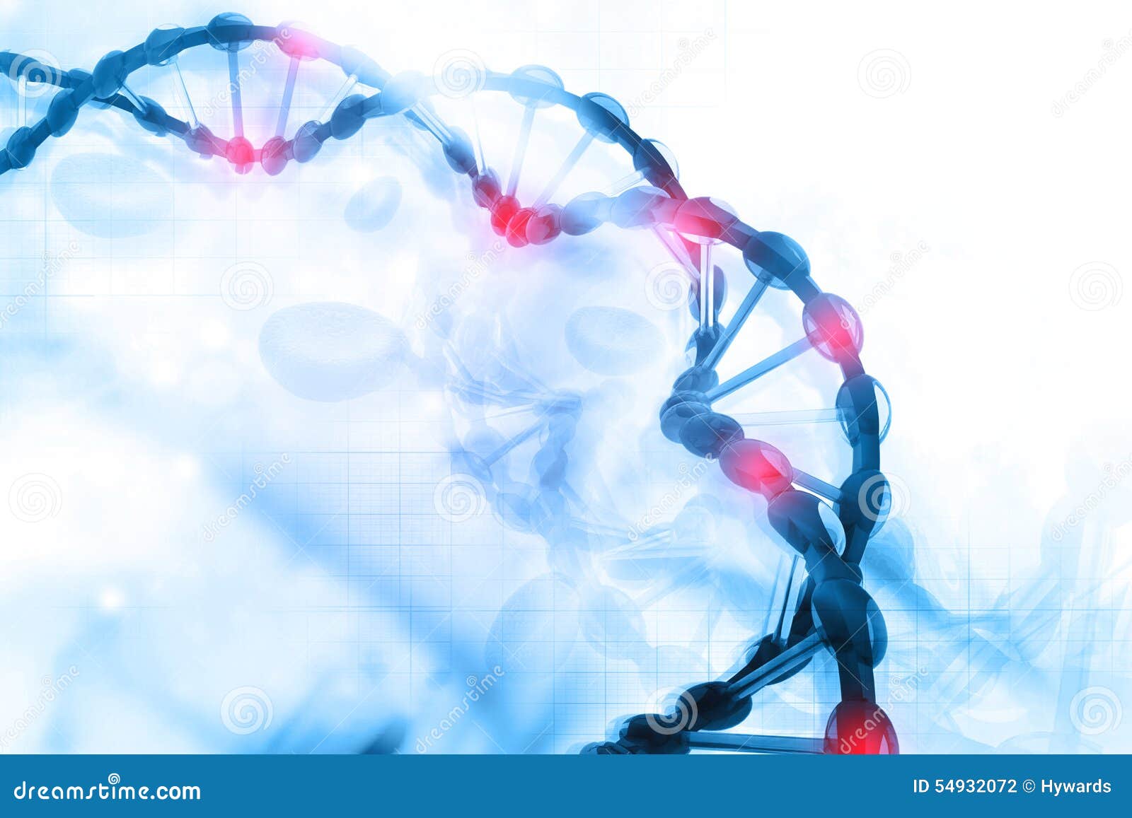De structuur van DNA stock illustratie. Illustration of microscopisch ...