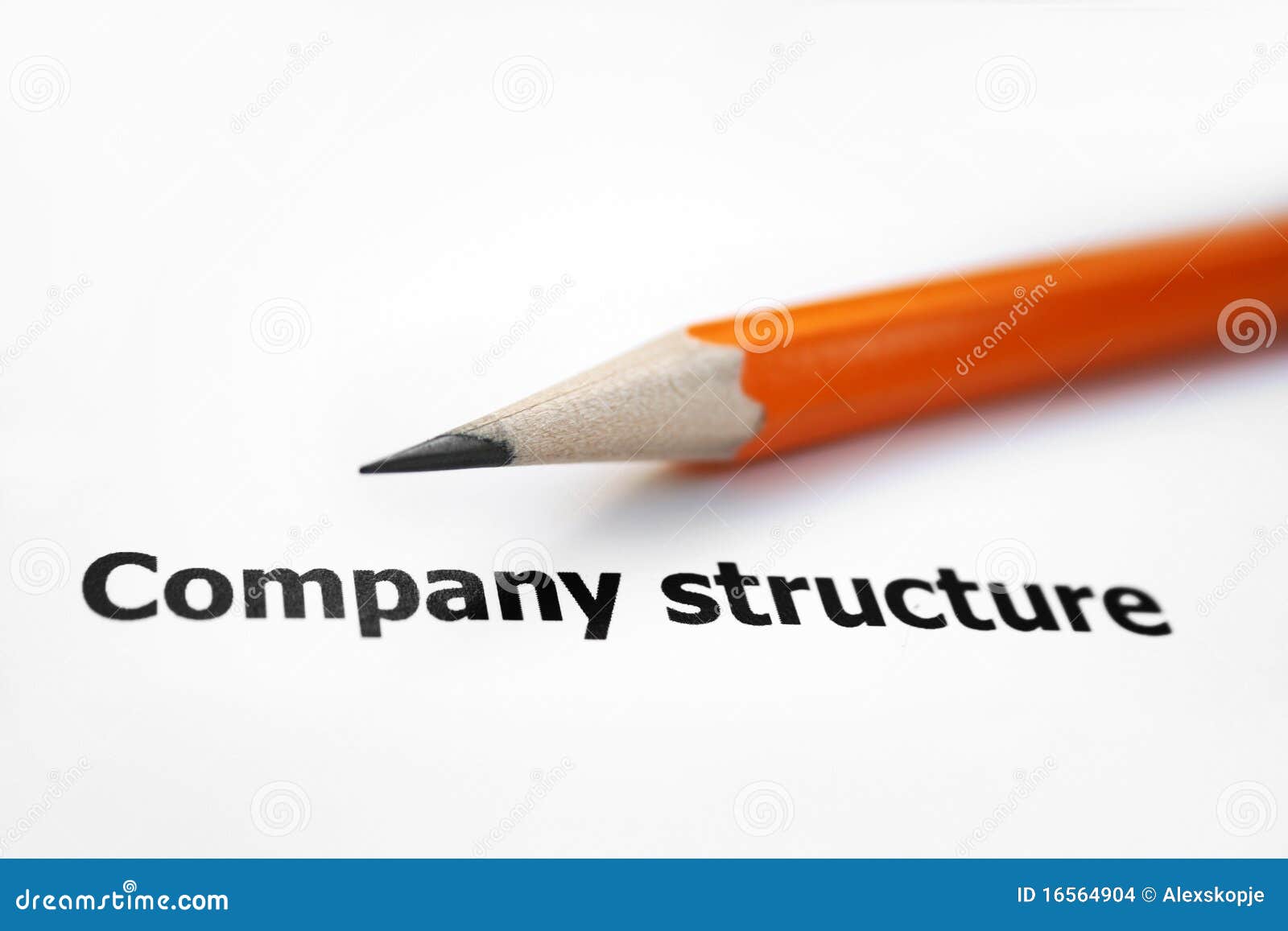 De Structuur Van Het Bedrijf Stock Foto - Image of daling, kosten: 16564904