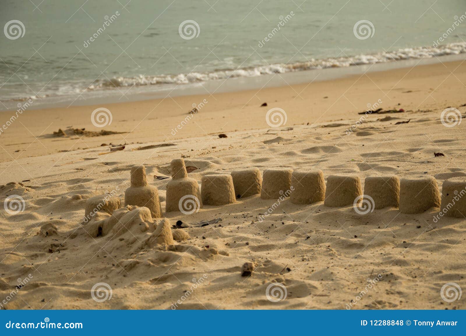 De Structuur van het zand stock foto. Image of structuur - 12288848