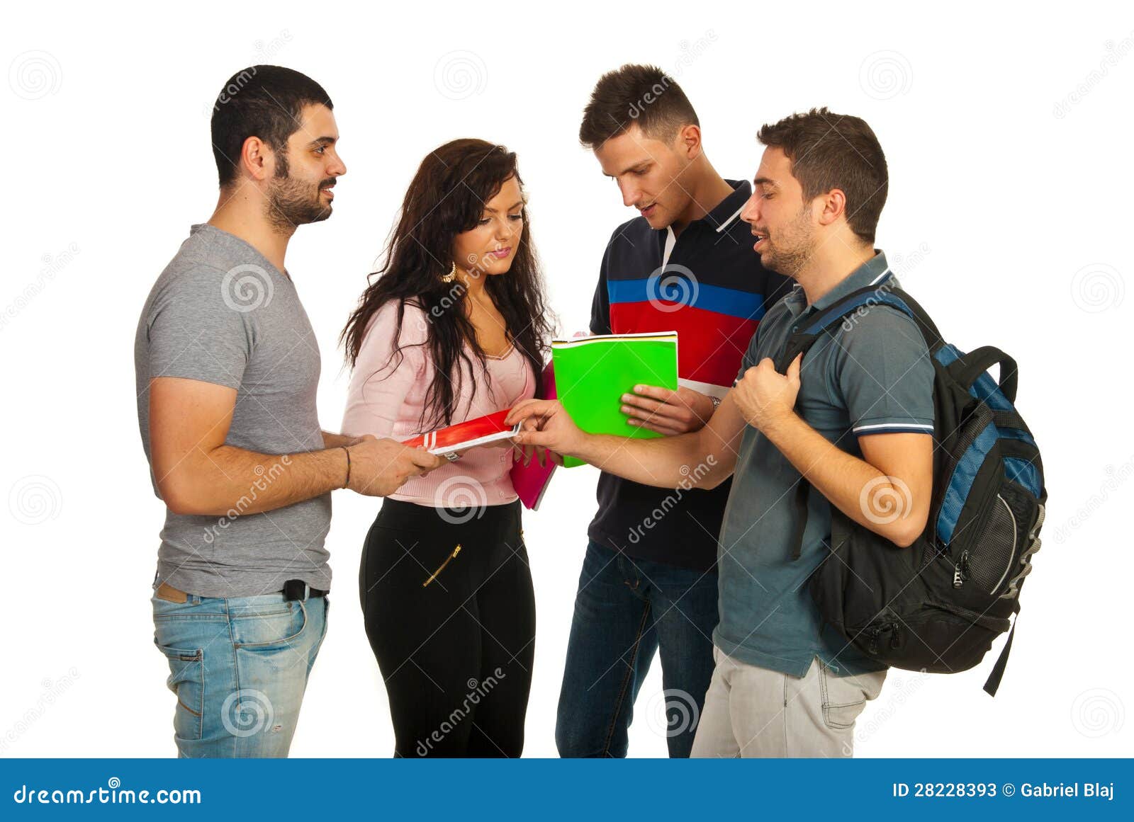 De Studentengroep Van De Vergadering Stock Afbeelding - Image of mensen ...