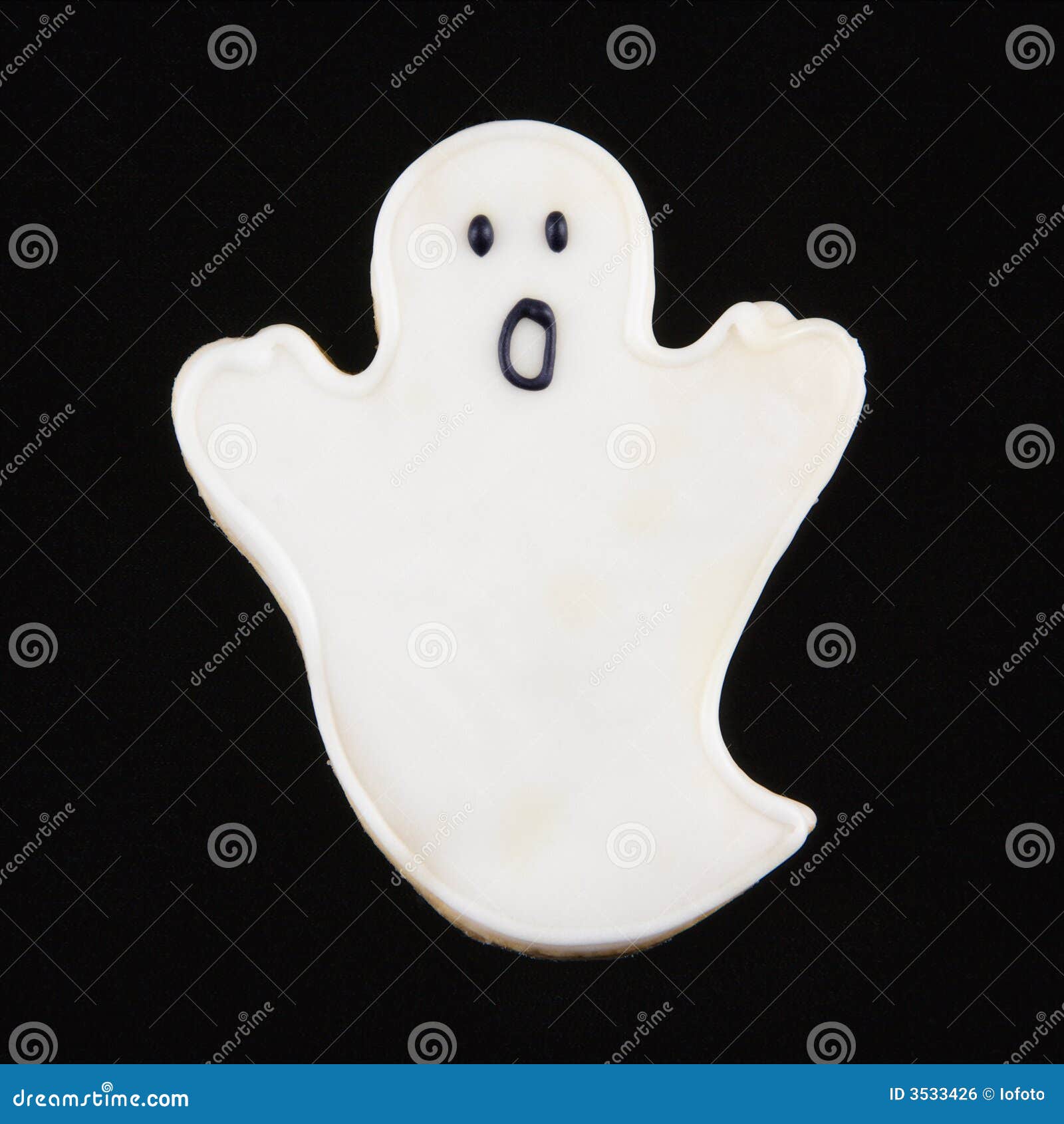 De Suikerkoekje Van Het Spook. Stock Foto - Image of schot, voedsel ...
