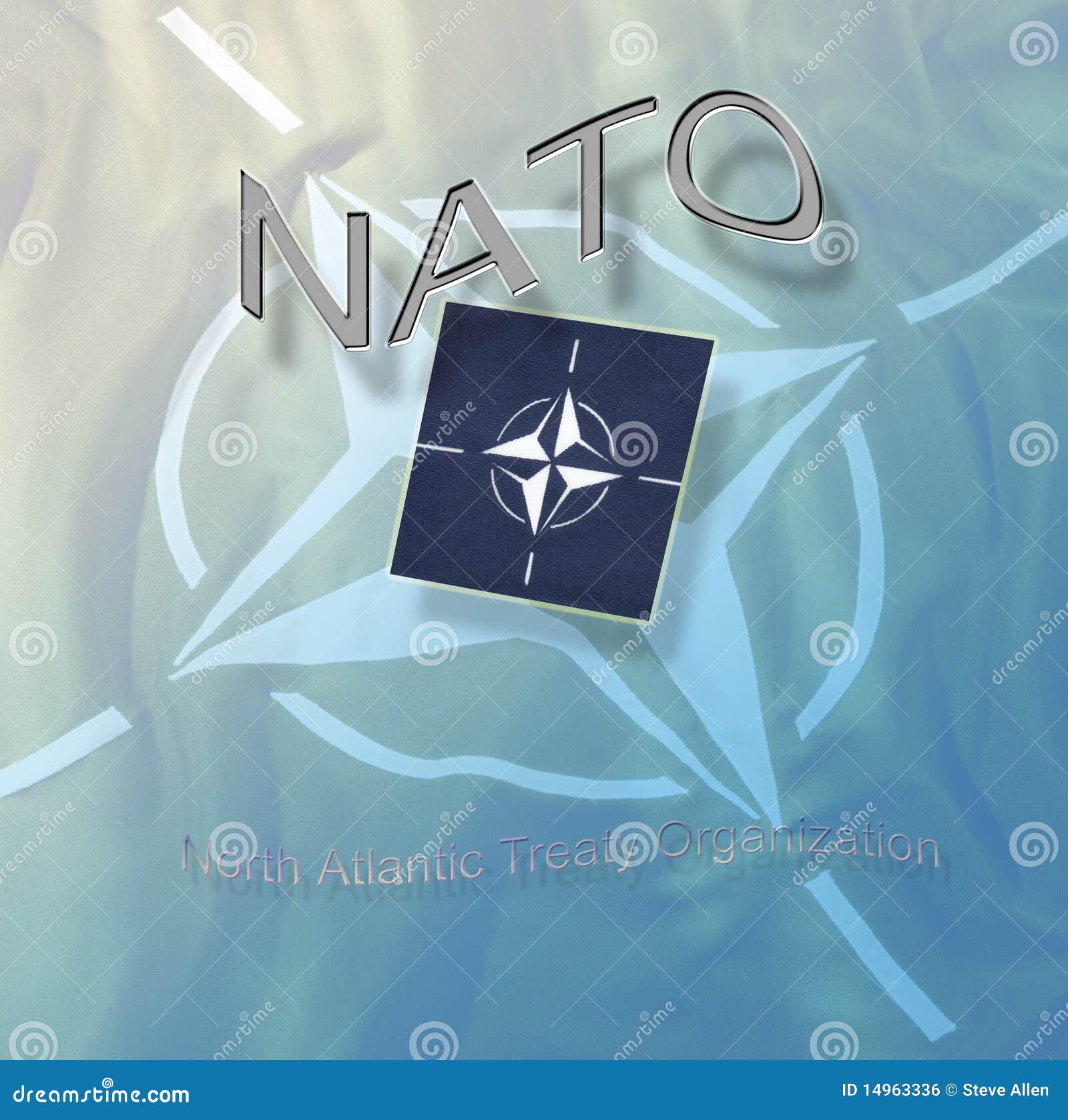 De symbolen van de NAVO stock foto. Image of symbool - 14963336