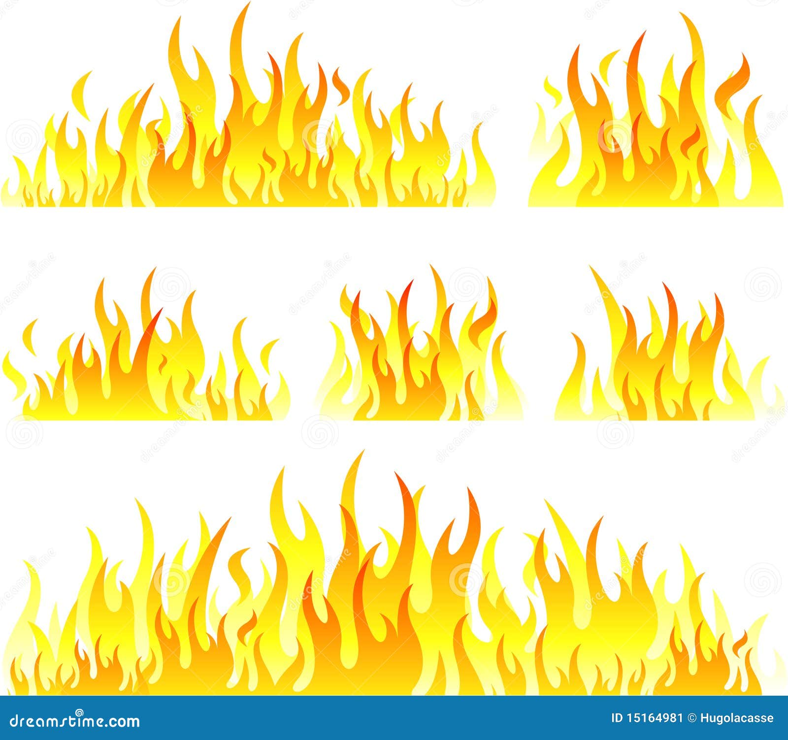 De symbolen van de vlam vector illustratie. Illustration of rood - 15164981