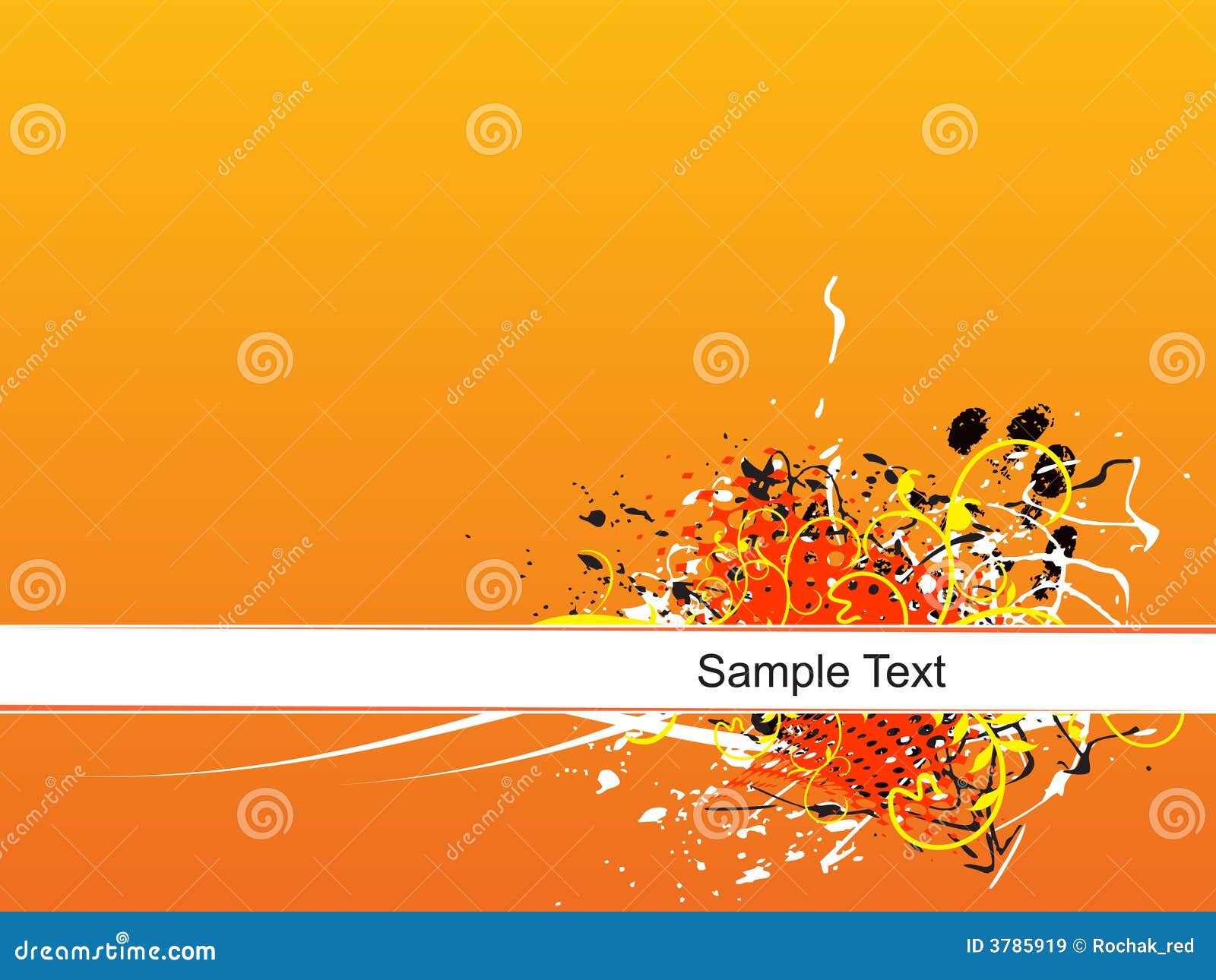 De Tekst van de steekproef stock illustratie. Illustration of ...