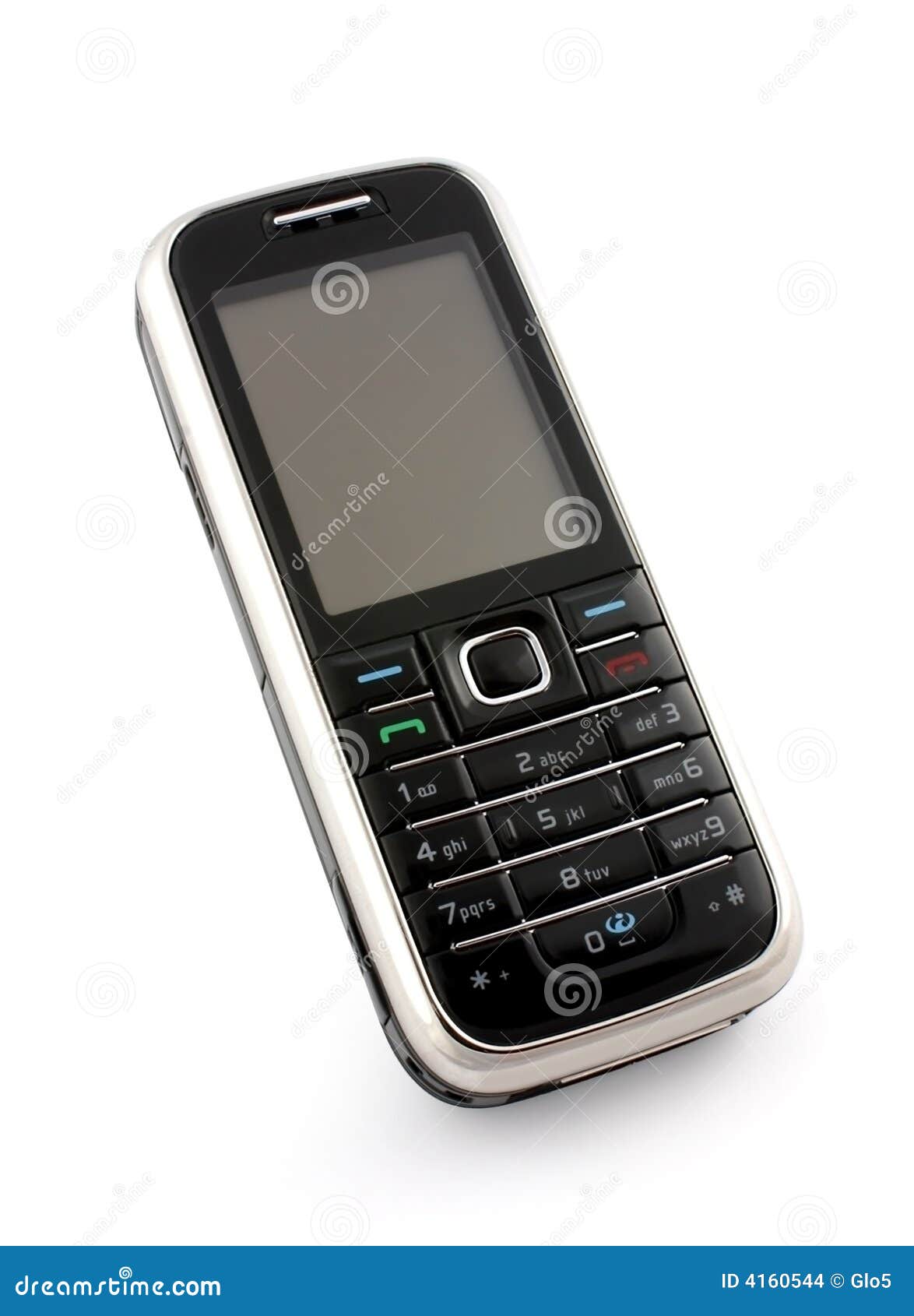 De telefoon van de cel stock foto. Image of post, bespreking - 4160544