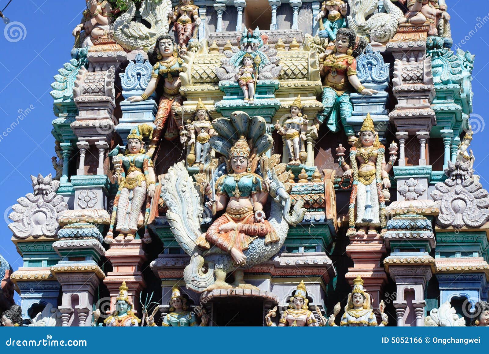 De Tempel Van Het Hindoeïsme in Penang Stock Foto - Image of maleisië ...