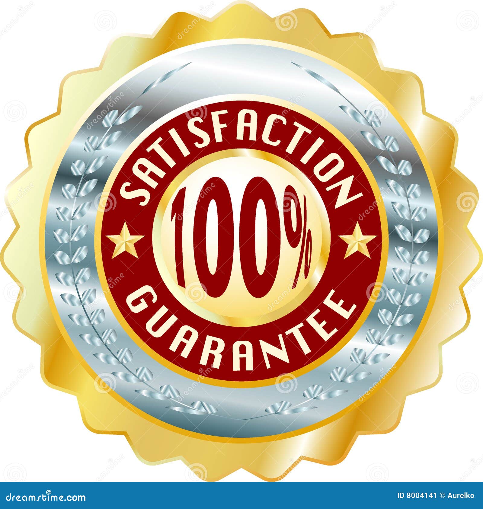 De Tevredenheid Van De Waarborg Vector Illustratie - Illustration of ...