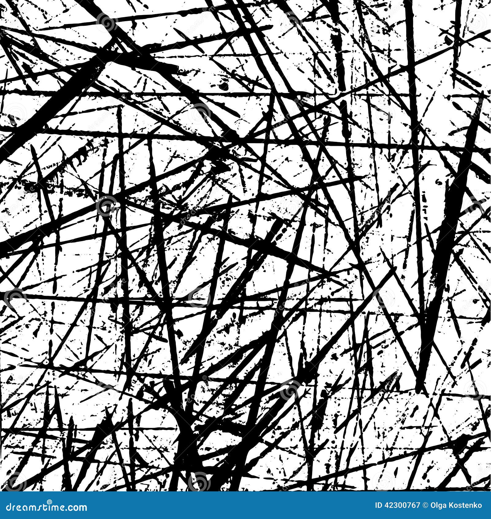 De Textuur Naadloos Patroon Van De Grunge Vectorverf Vector Illustratie ...