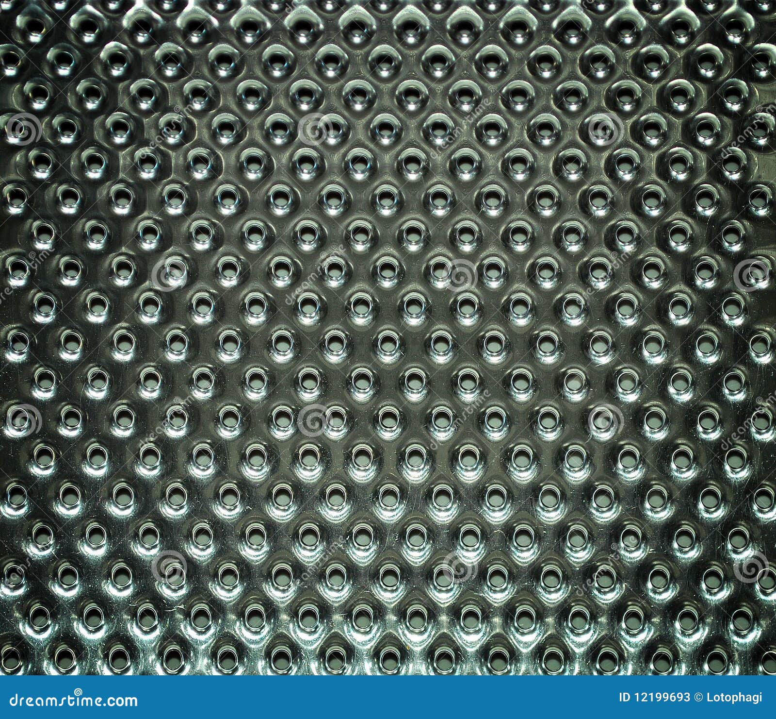 De Textuur van het metaal stock afbeelding. Image of groepering - 12199693