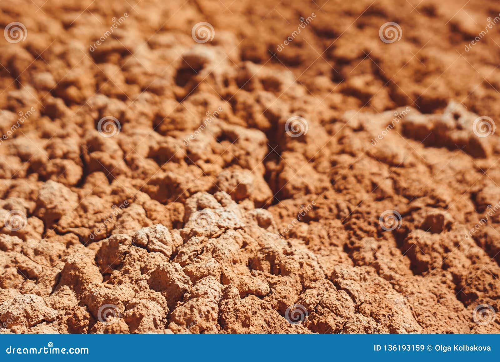 De textuur van de klei stock afbeelding. Image of grond - 136193159