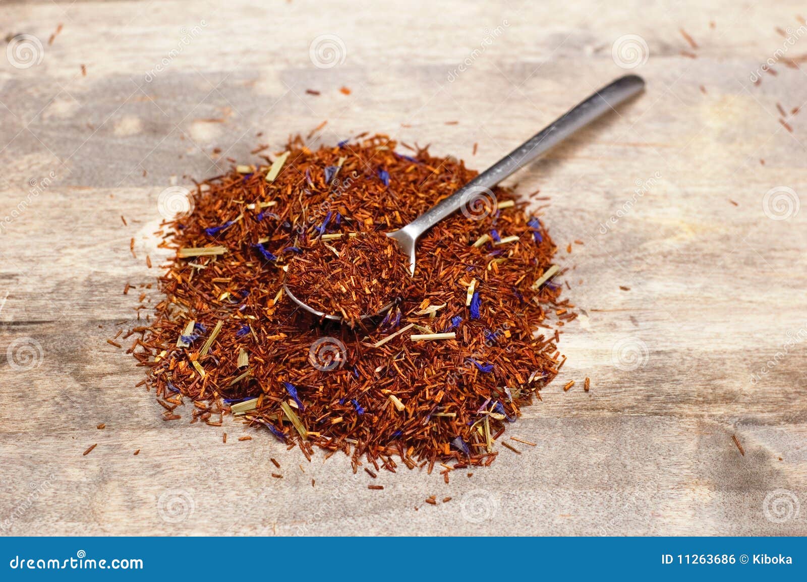 De thee van Rooibos stock foto. Image of lepel, china - 11263686