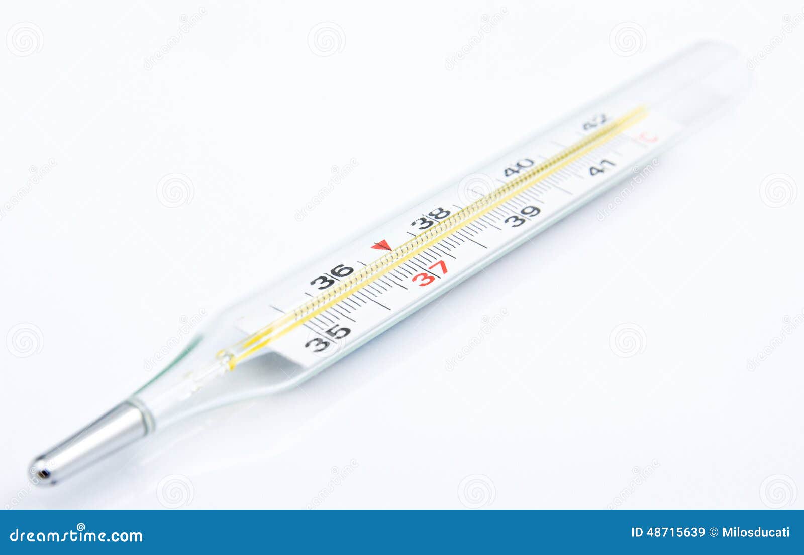De Thermometer Van Het Kwik Stock Afbeelding - Image of kwik ...