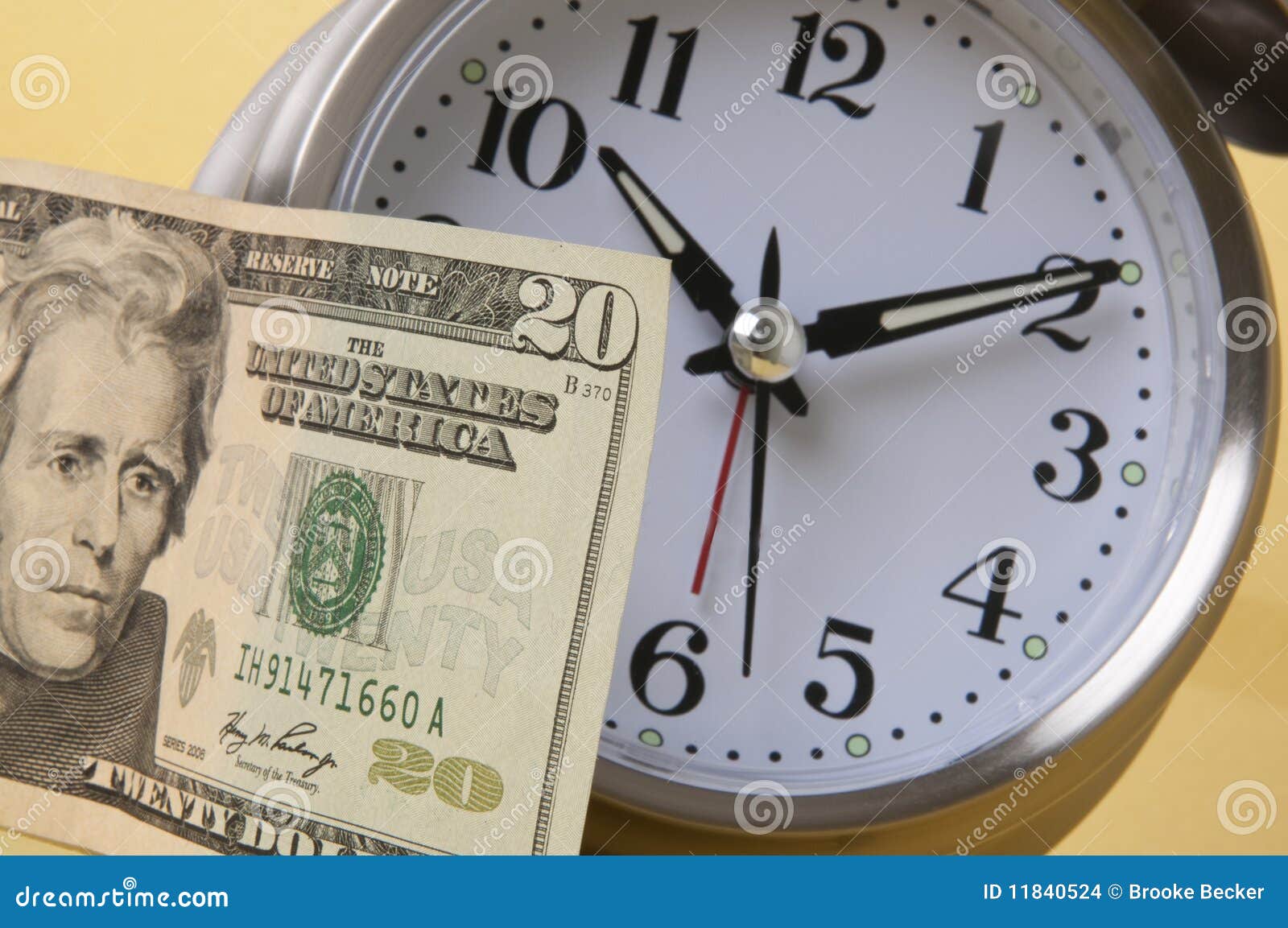De tijd is Geld stock foto. Image of groep, niemand, selectief - 11840524