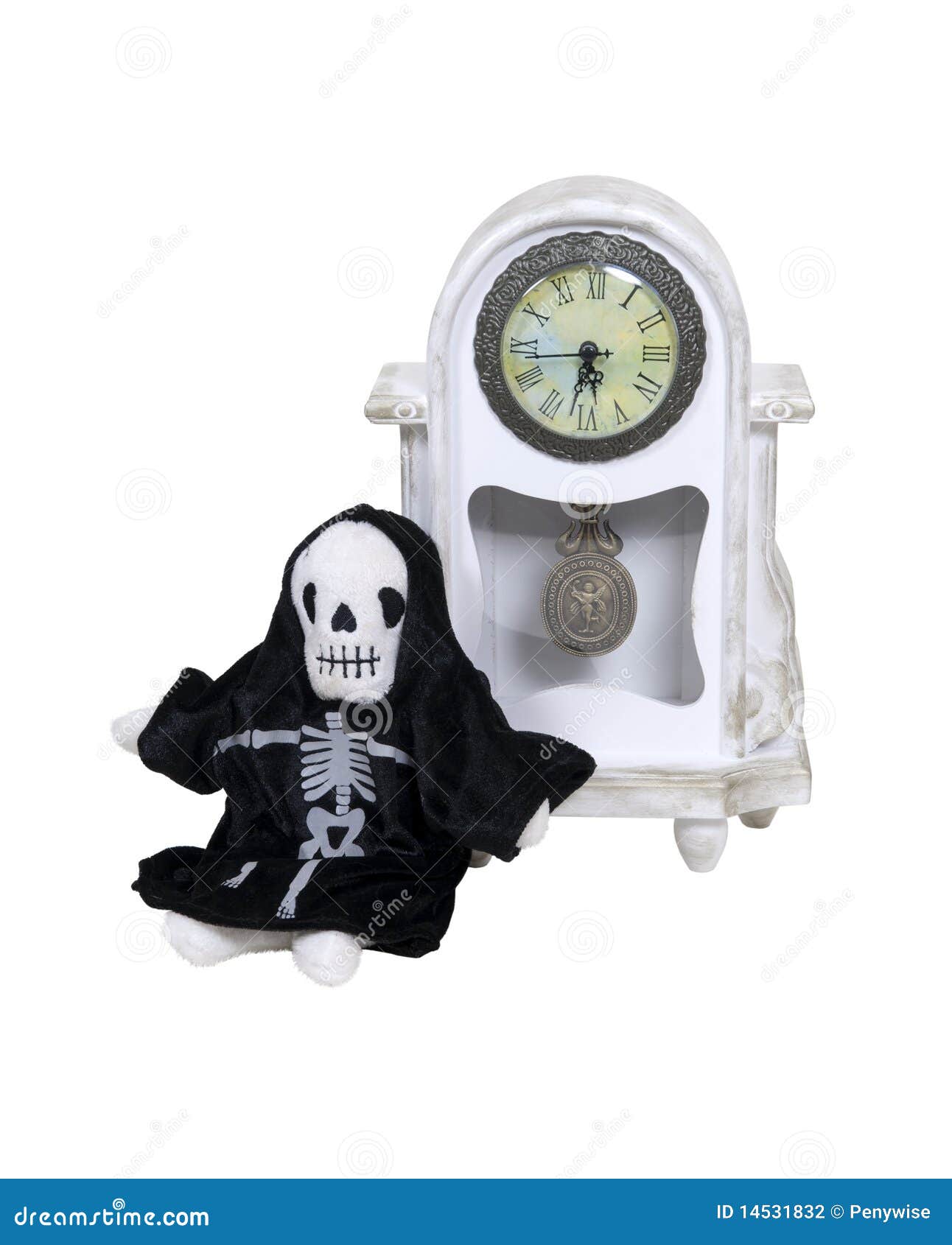 De tijd loopt plotseling stock foto. Image of gescrold - 14531832