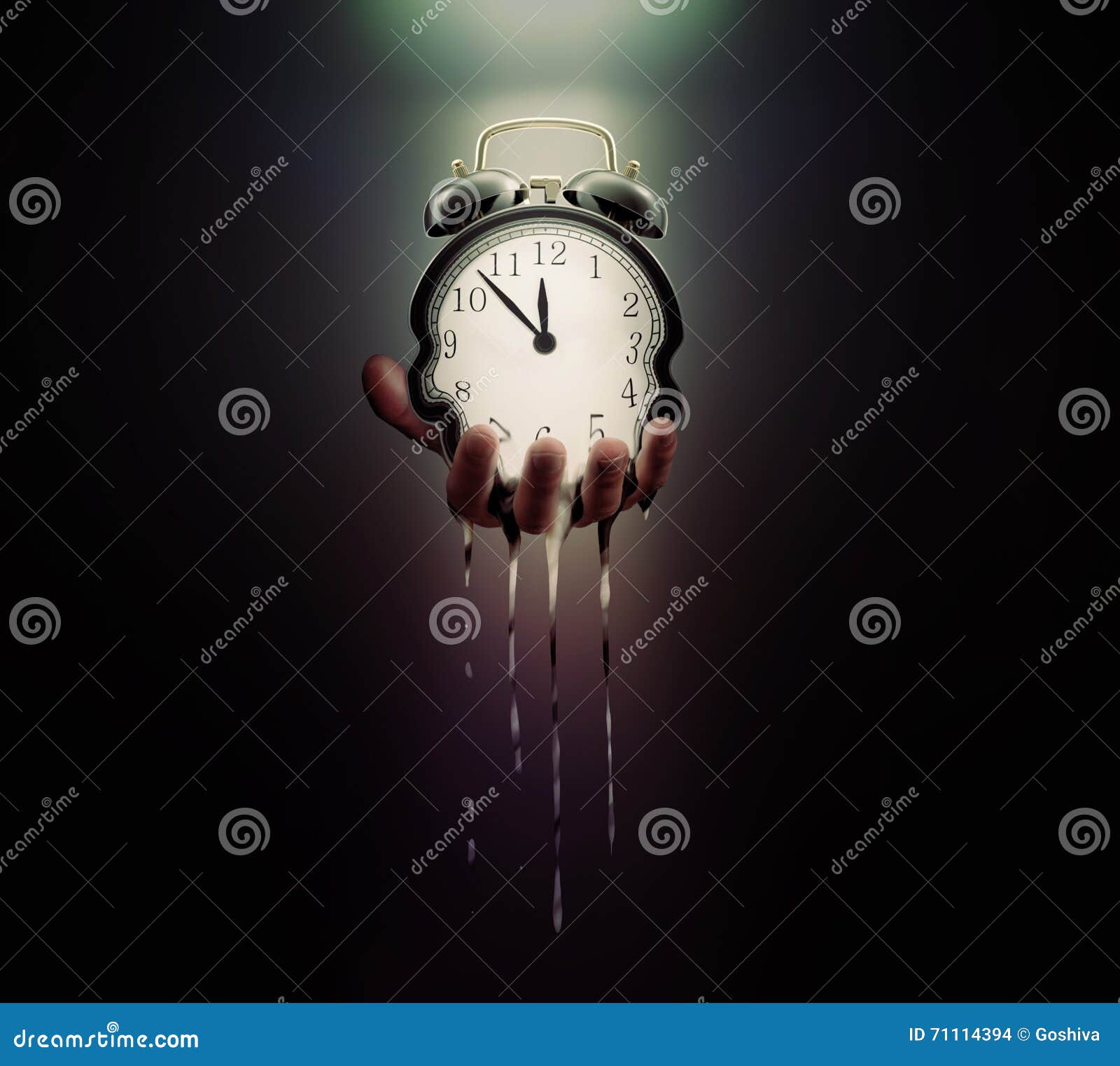 De tijd loopt uit stock foto. Image of smelten, succes - 71114394