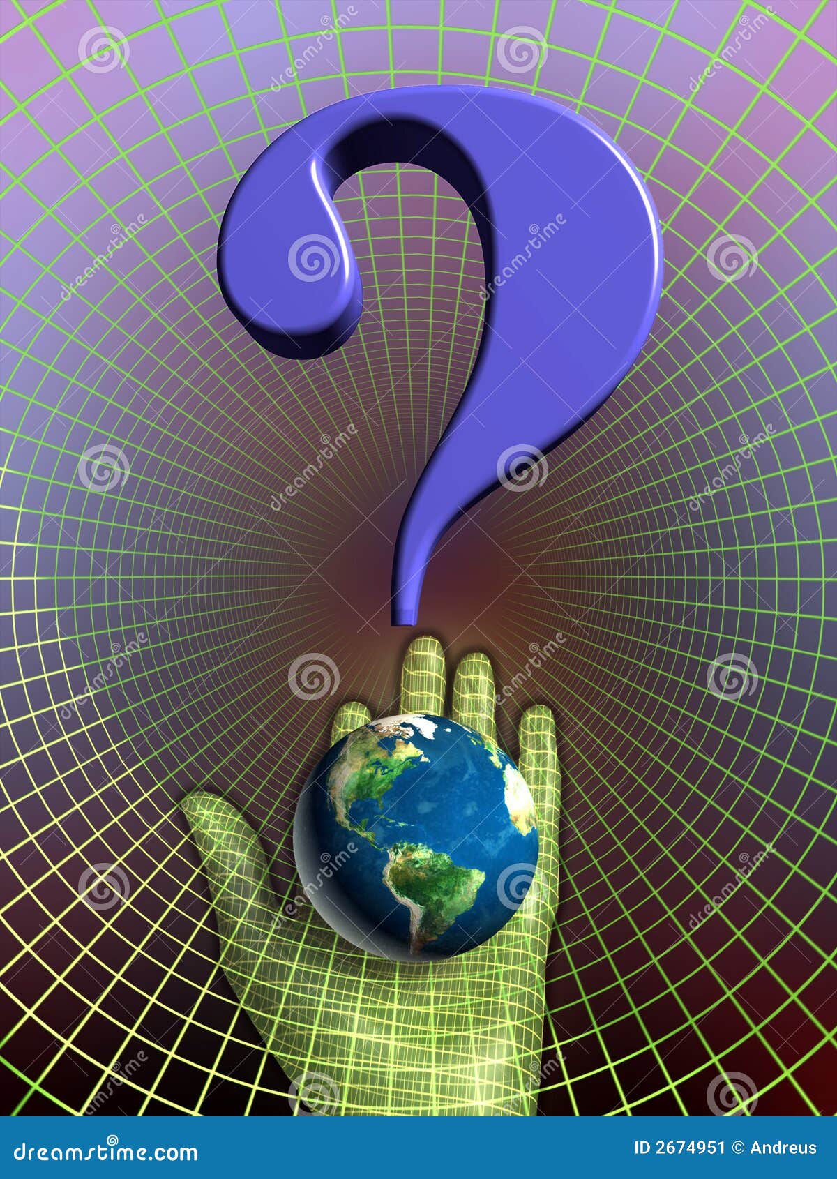 De toekomst van de aarde stock illustratie. Illustration of netto - 2674951