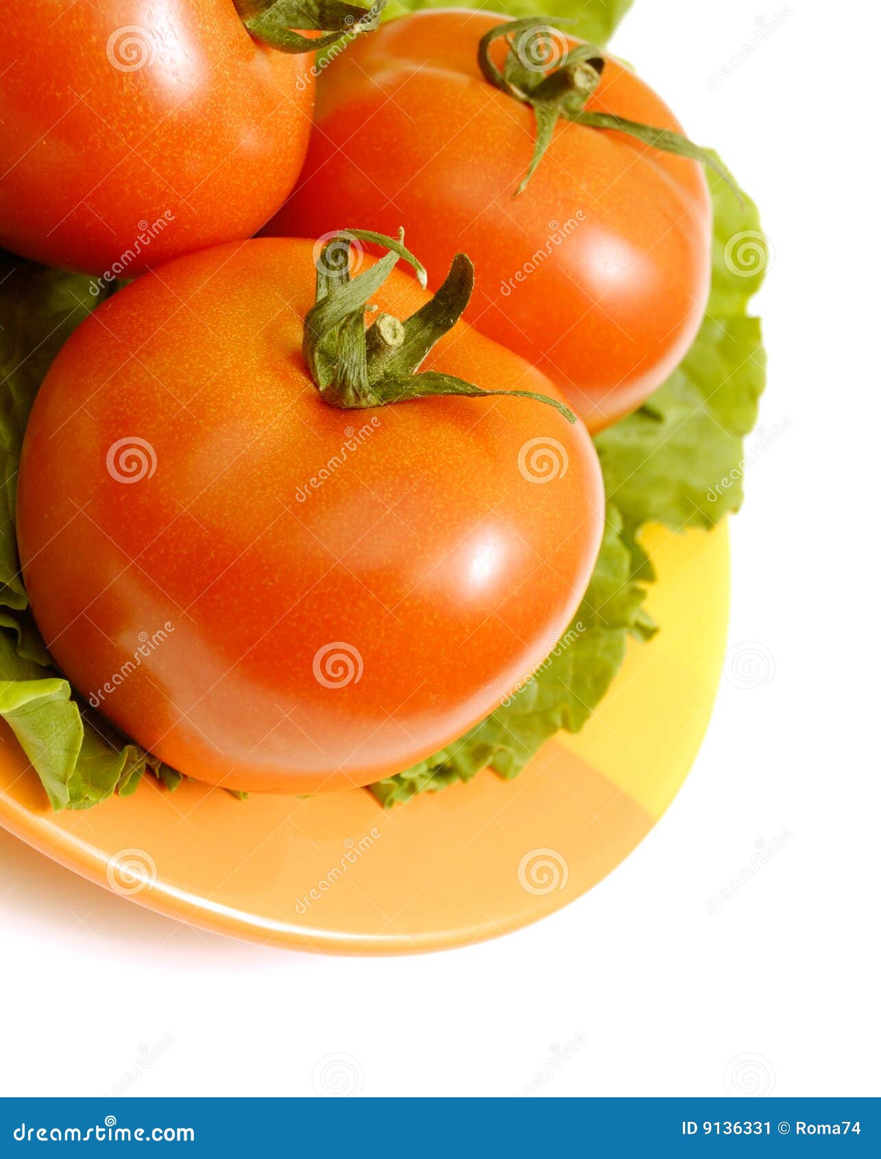 De tomaat van de close-up stock afbeelding. Image of voedsel - 9136331