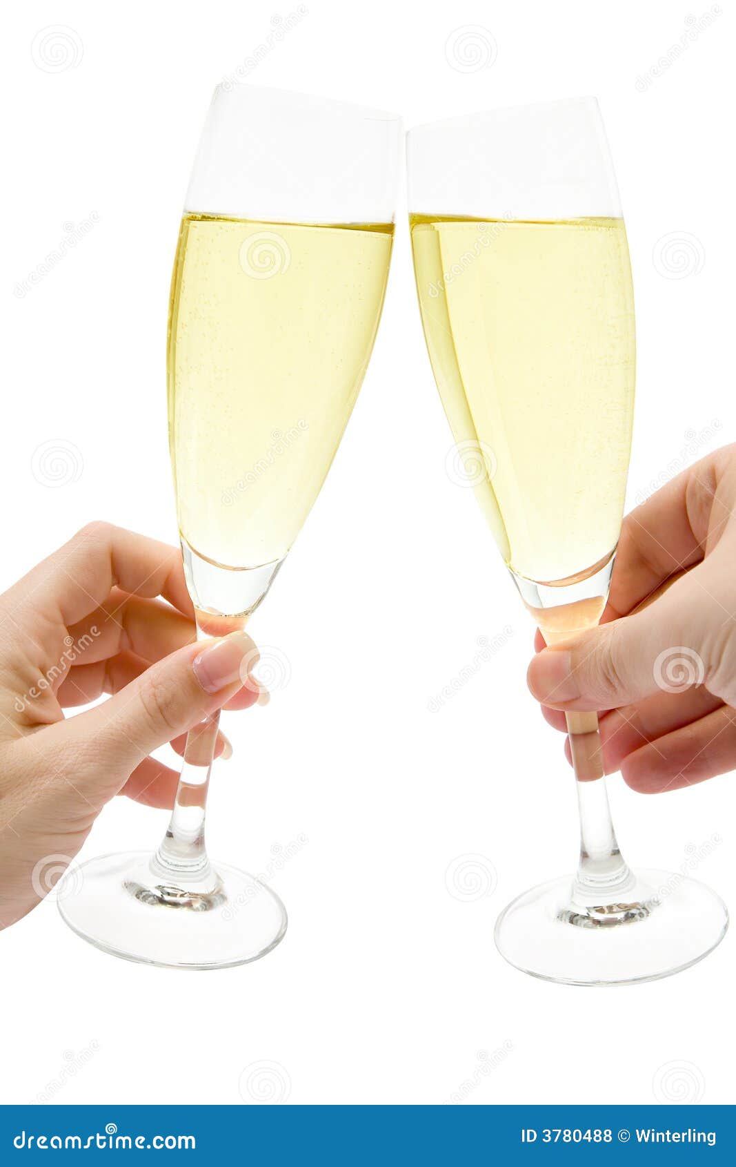 De Toost van Champagne stock foto. Image of bellen, besnoeiing - 3780488