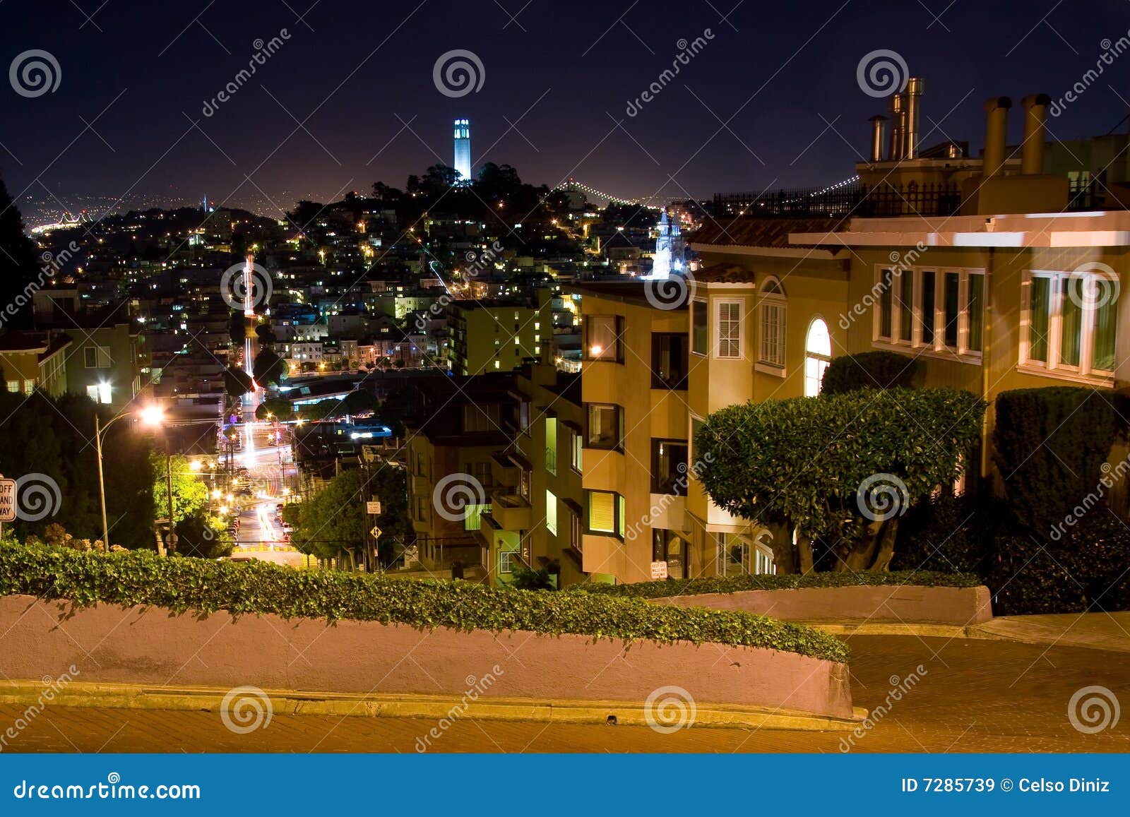 Lillian Coit Memorial Tower Stock Afbeelding - Image of oriëntatiepunt ...