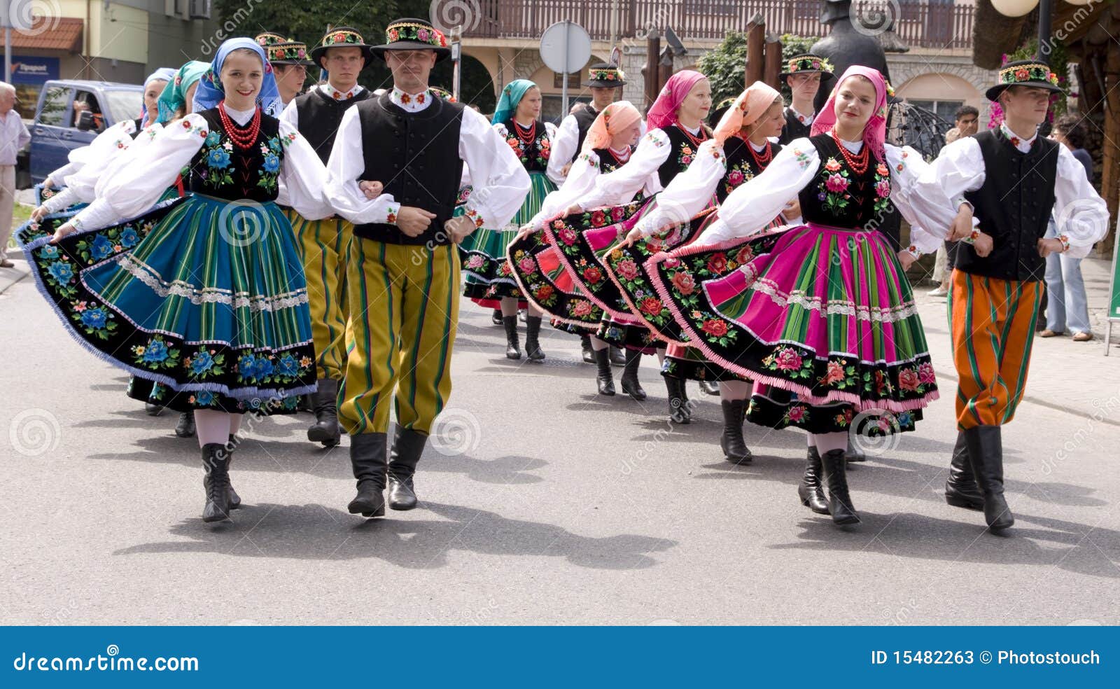 De Traditionele VolksGroep Van Polen Redactionele Stock Foto - Image of ...