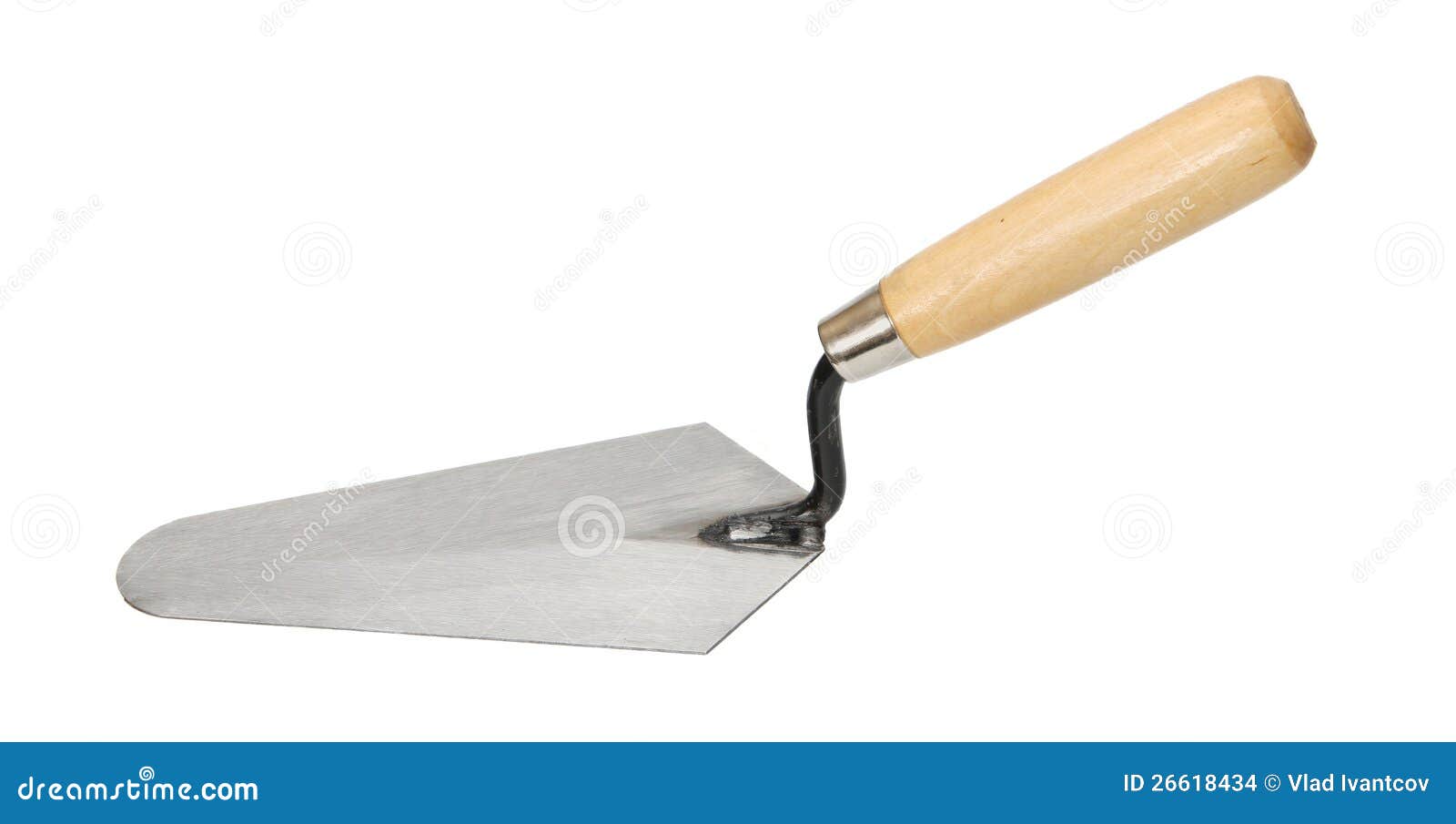 De troffel van de bouw. stock foto. Image of handvat - 26618434