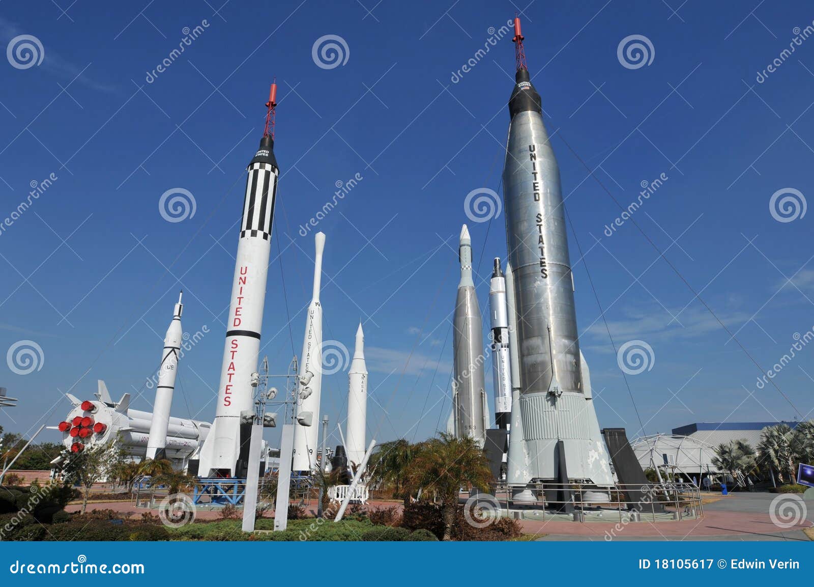 De Tuin Van De Raket Van NASA Redactionele Fotografie - Image of ...