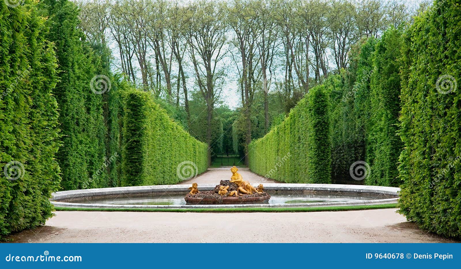 De Tuin Van Versailles, Frankrijk Stock Foto - Image of historisch, versailles: 9640678