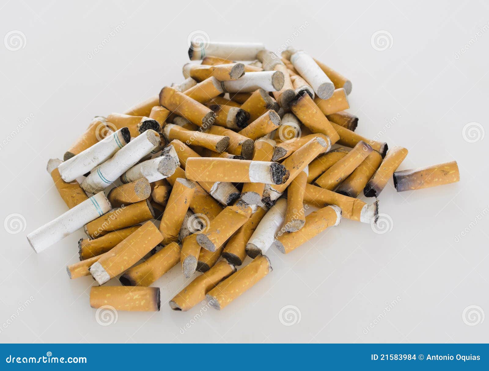 De Uiteinden Van Cigarrette Stock Foto - Image of rook, substantie ...