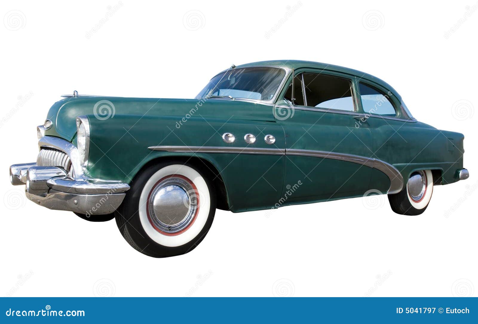 De Uitstekende Groene Kleur Van De Auto Stock Afbeelding - Image of ...