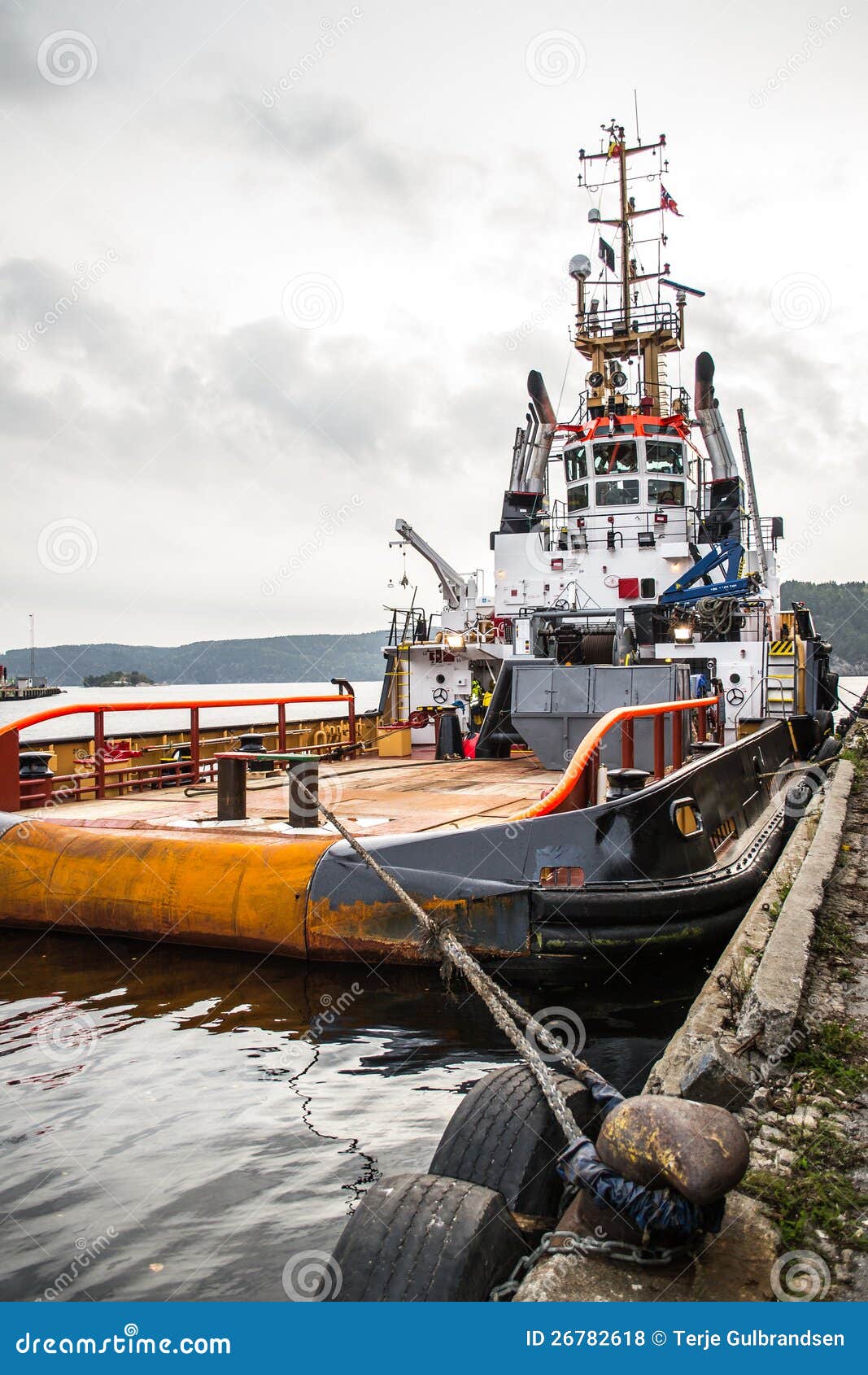 De Unie Van De Boot Van De Sleepboot Daimond - Antwerpen Stock Foto ...