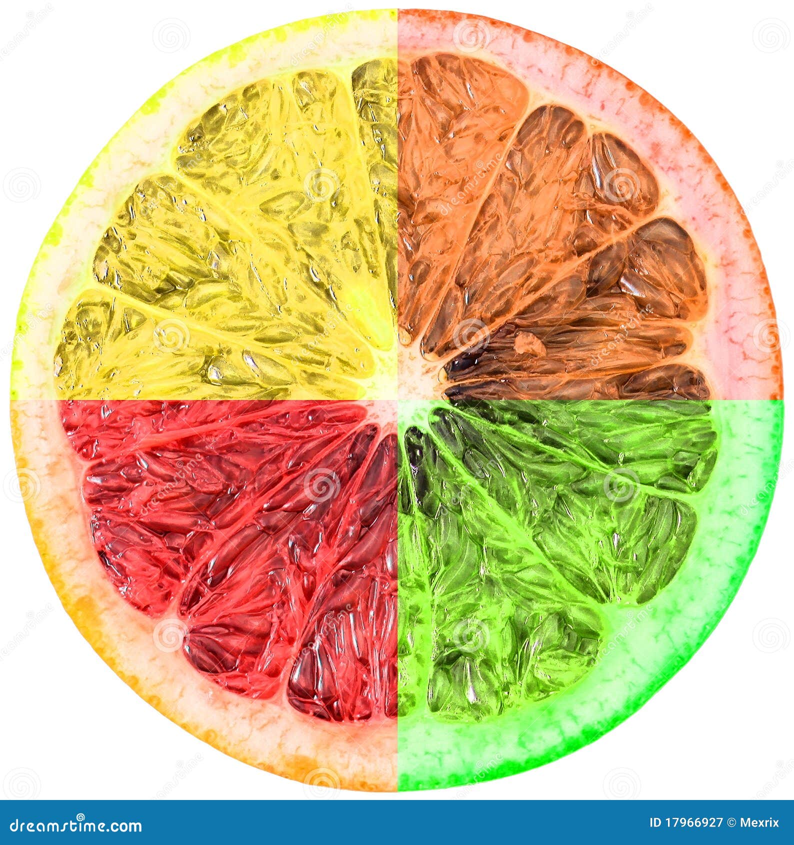 De Variatie Van De Citrusvrucht Stock Afbeelding - Image of zomer ...