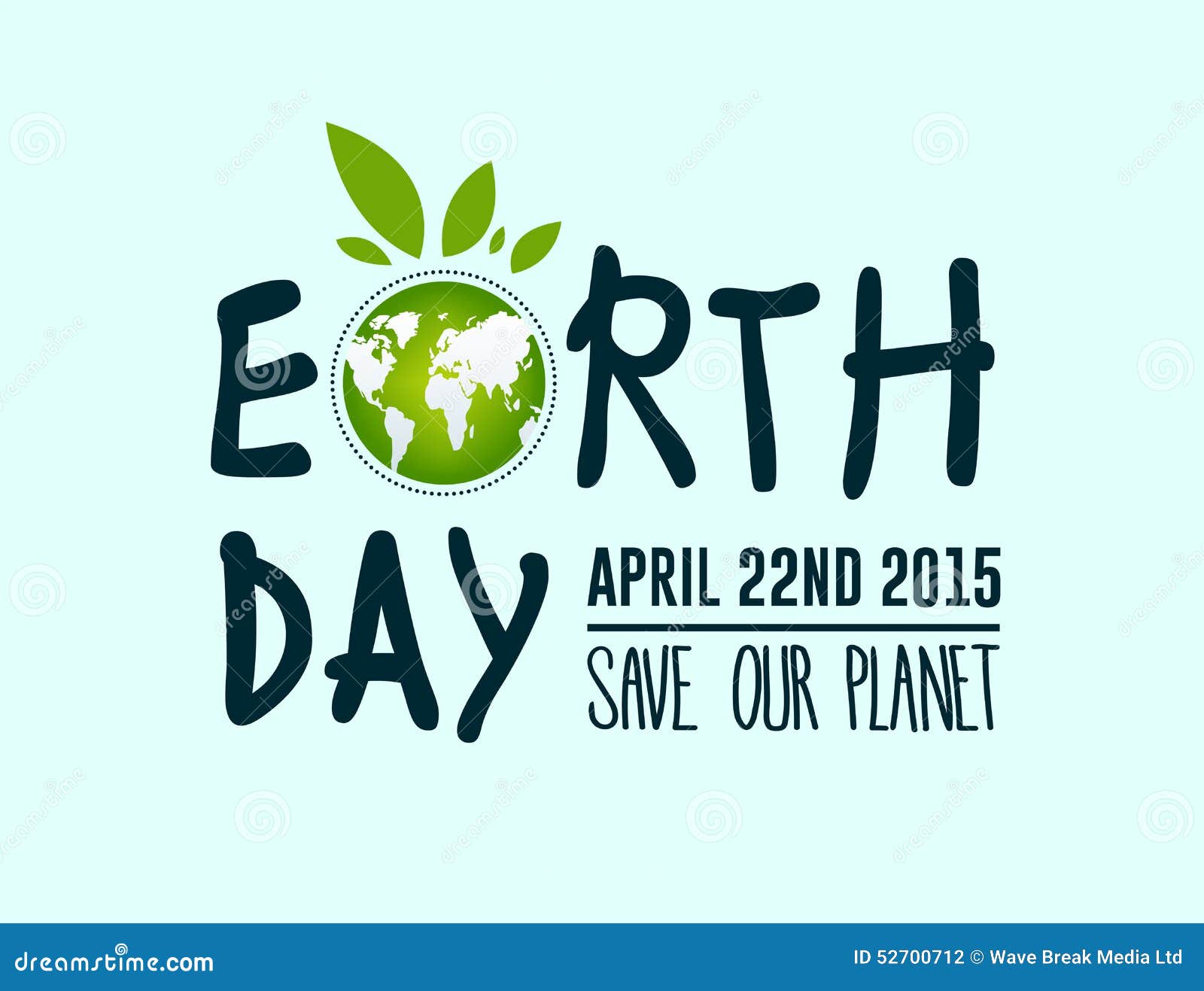 De vector van de aardedag vector illustratie. Illustration of tonen ...
