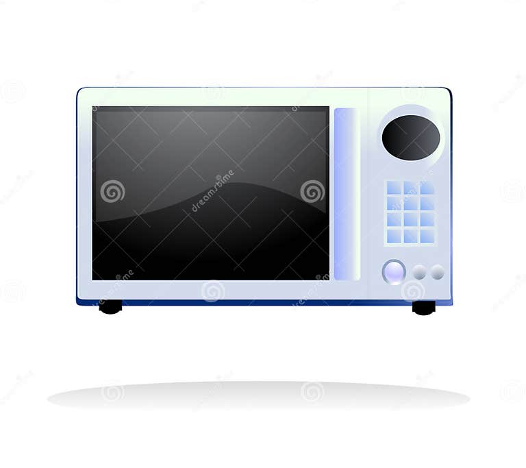 De vector van de magnetron vector illustratie. Illustration of knoop ...