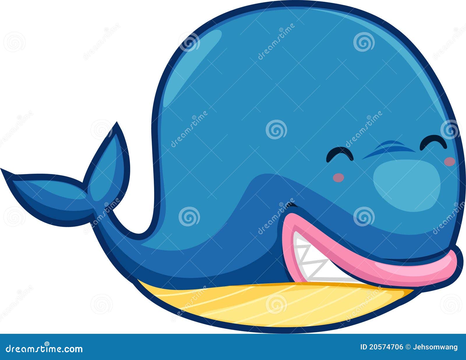 De vector van de walvis vector illustratie. Illustration of knipsel ...