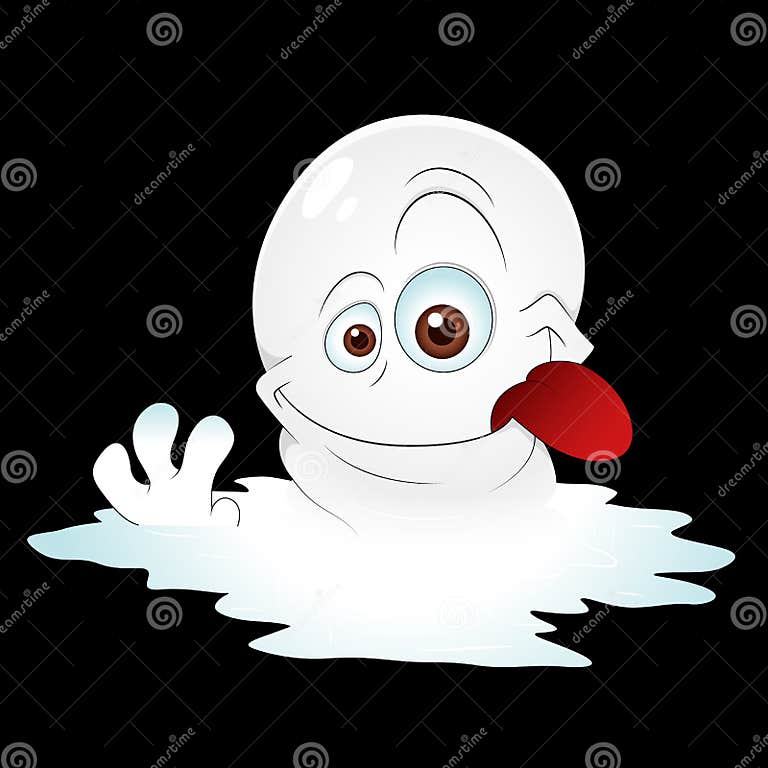 De Vector van het spook vector illustratie. Illustration of grappig ...