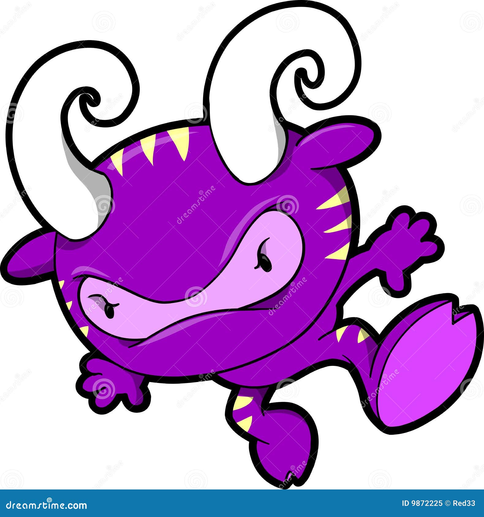 De Vector Van Ninja Van De Geit Van De Ram Vector Illustratie ...