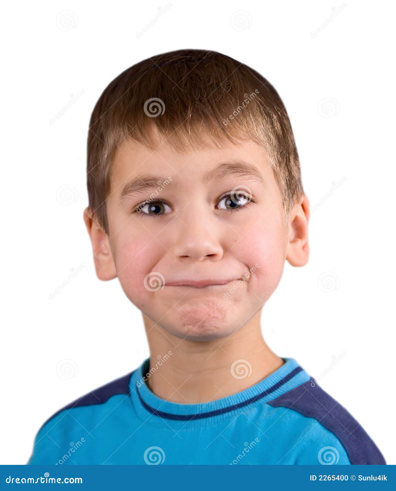 De Verbazing En De Boze Jongen Stock Foto - Image of concepten ...