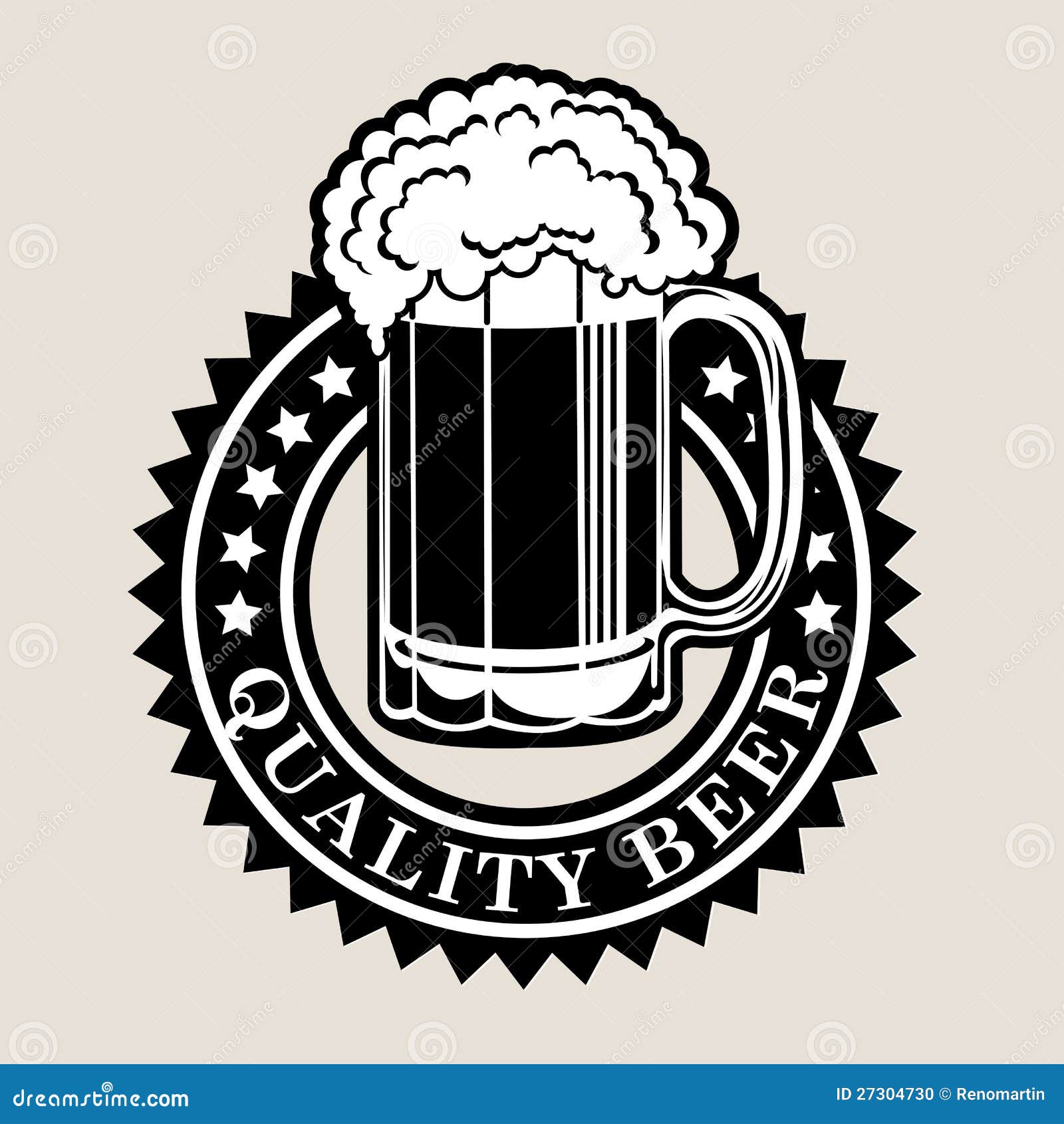 De Verbinding Van Het Bier Van De Kwaliteit Vector Illustratie ...