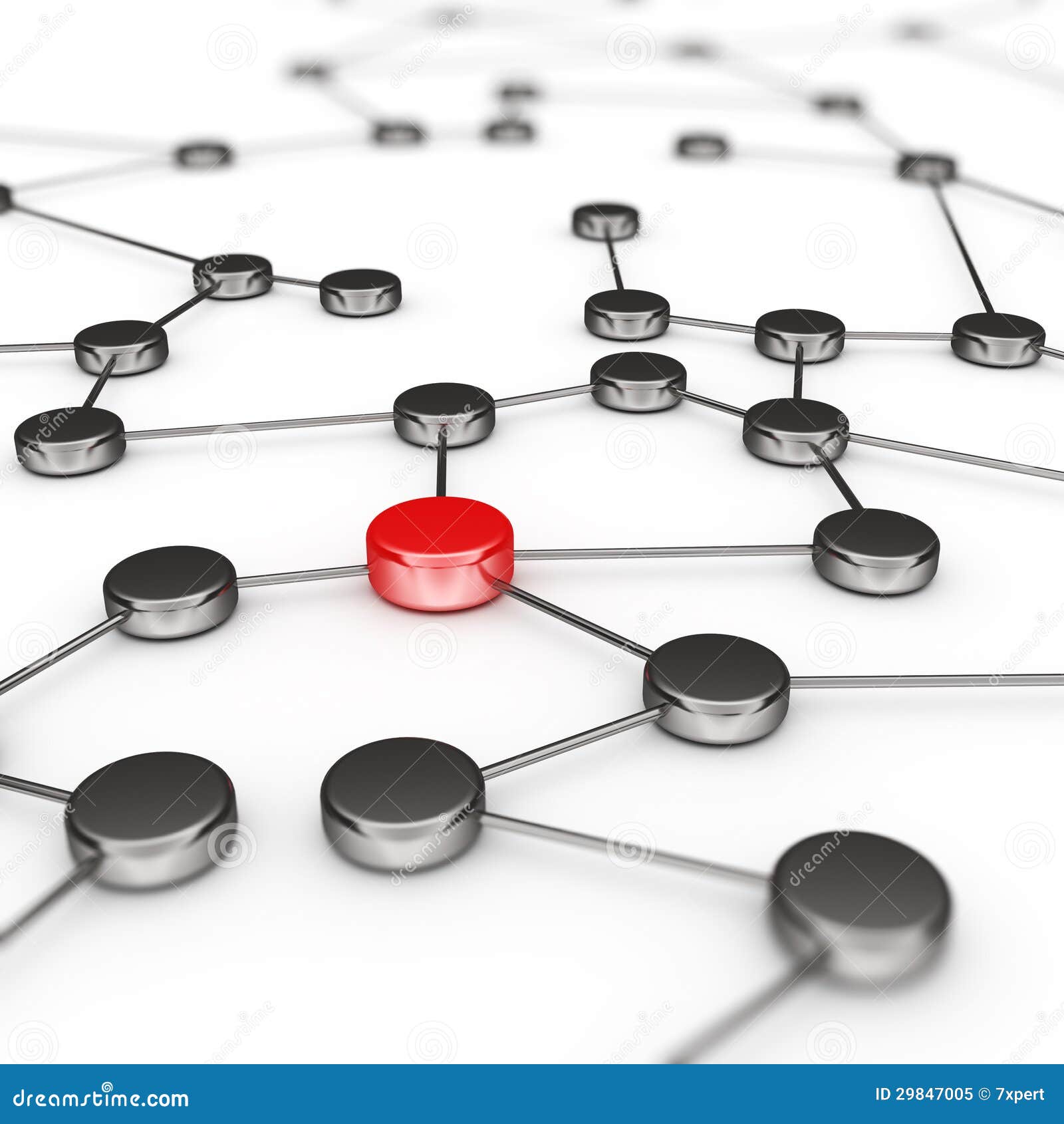 De Verbinding Van Het Netwerk Stock Illustratie - Illustration of ...