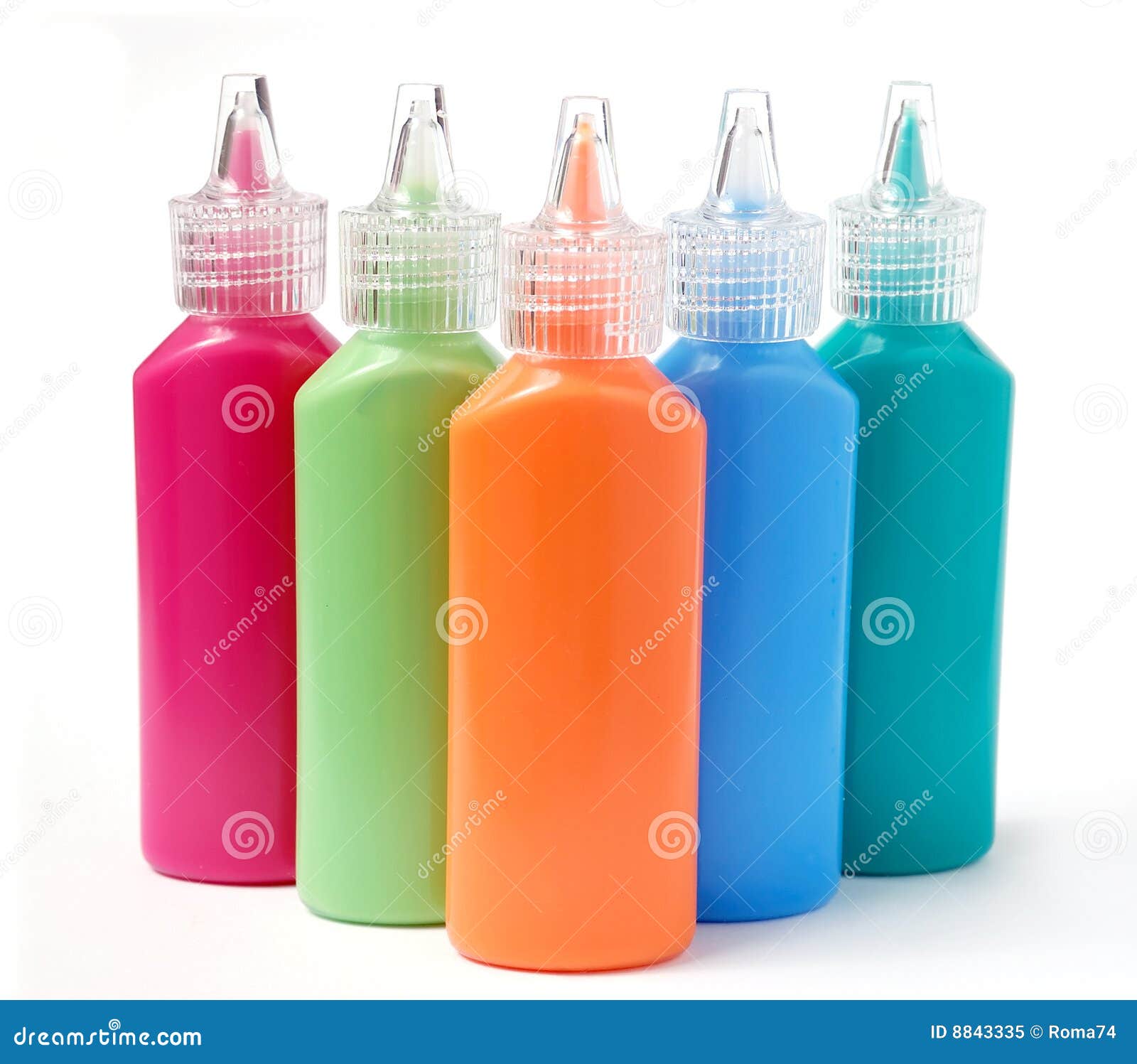 De verf van de kleur stock afbeelding. Image of samenstelling - 8843335