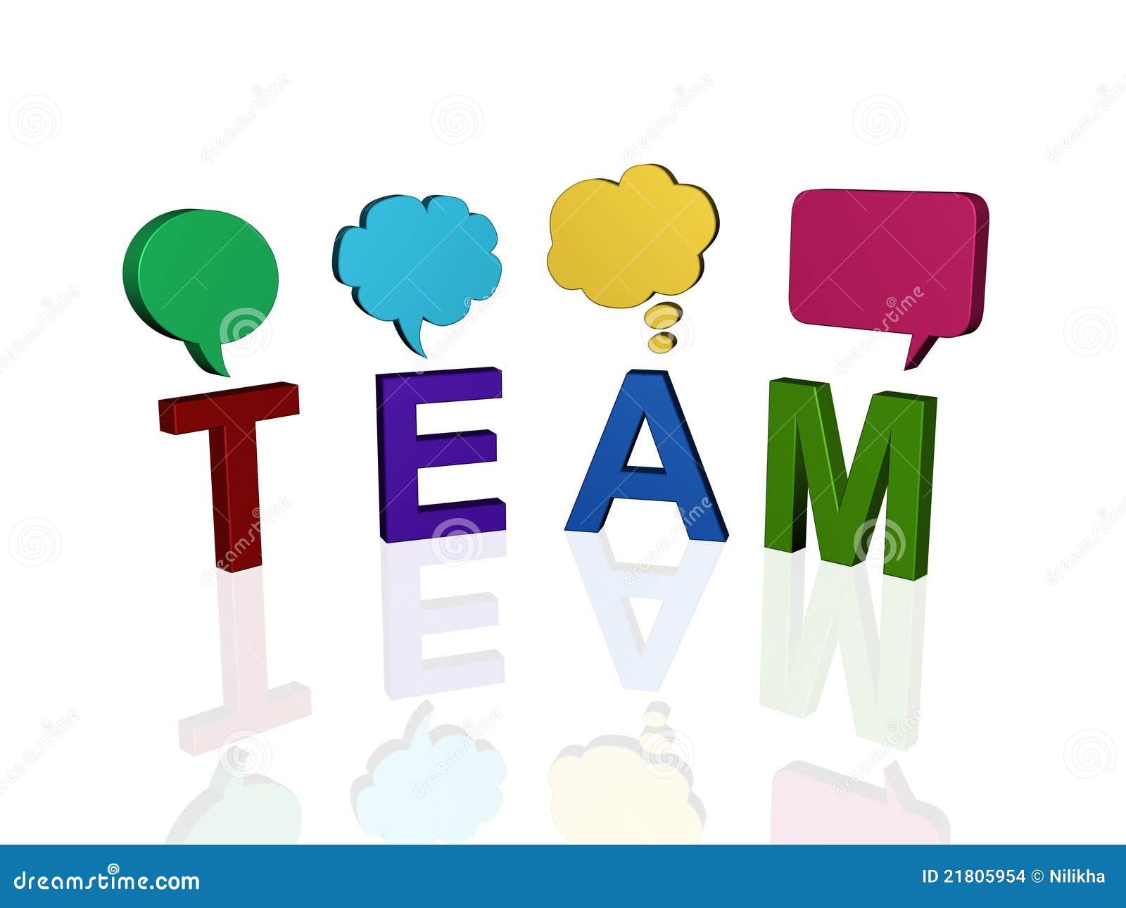 De Vergadering Van Het Team Stock Illustratie - Illustration of ...