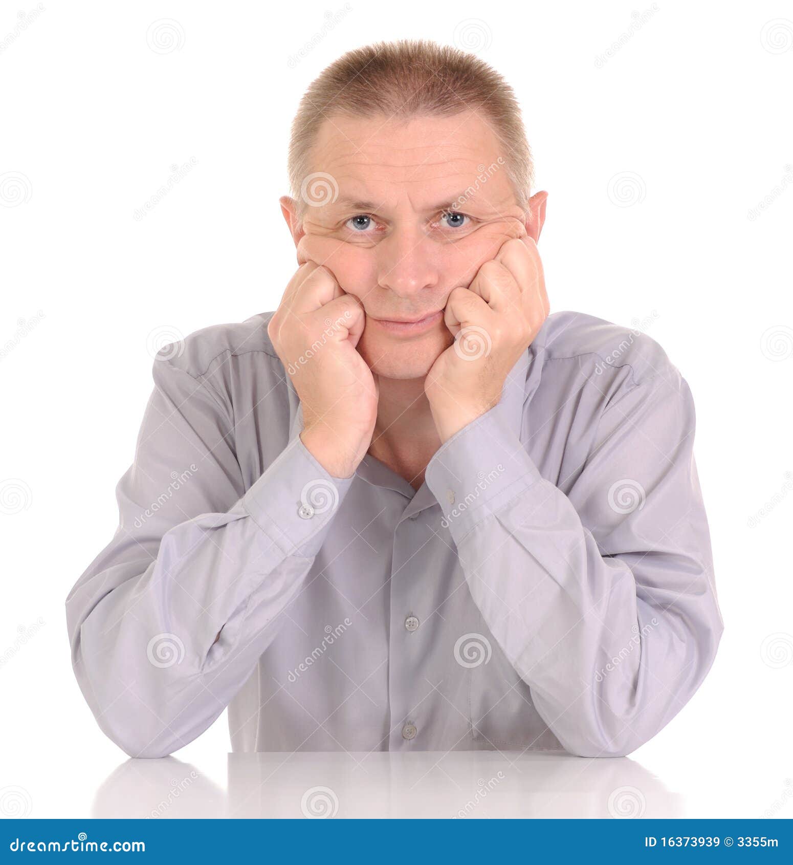 De vermoeide man stock afbeelding. Image of menselijk - 16373939