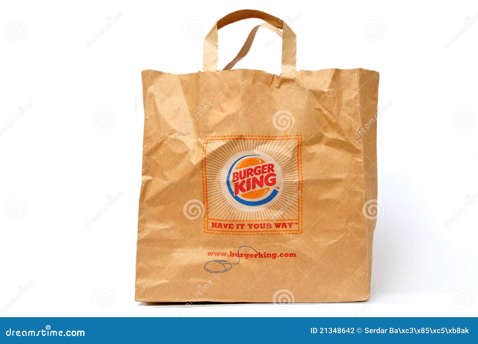 De Verpakking Van Burger King Redactionele Fotografie - Image of ...