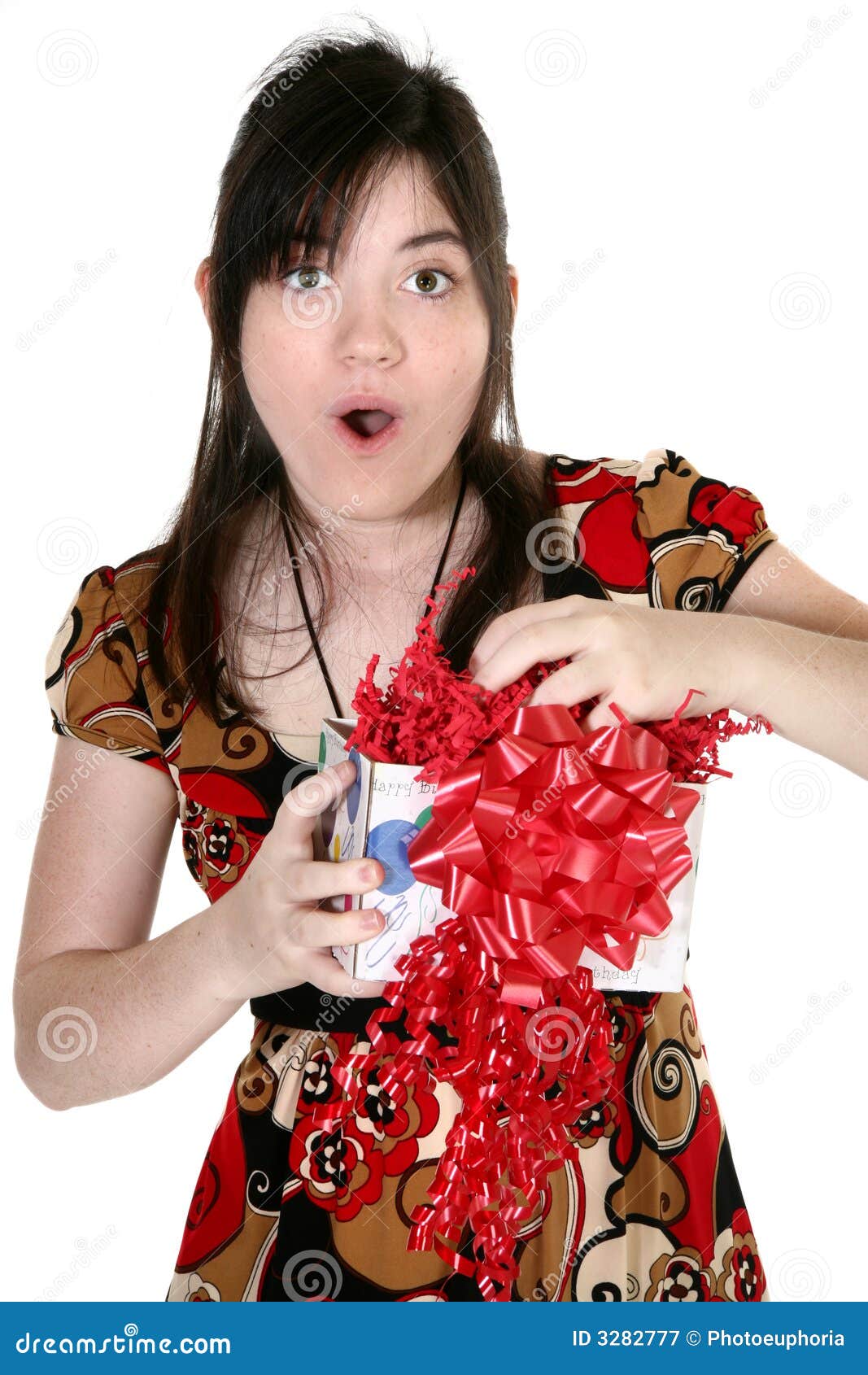 De Verrassing Van De Verjaardag Stock Afbeelding - Image of gezicht ...