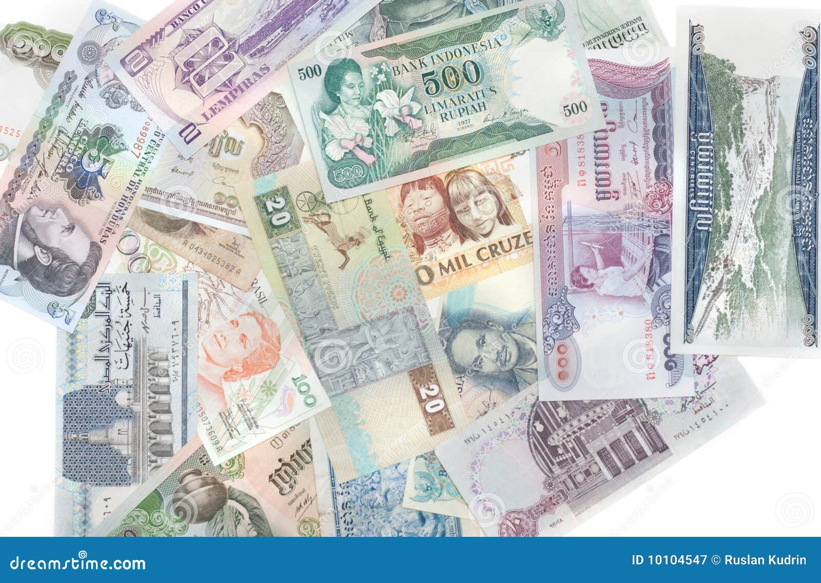 De Verschillende Landen Van Het Geld Stock Afbeelding - Image of markt ...