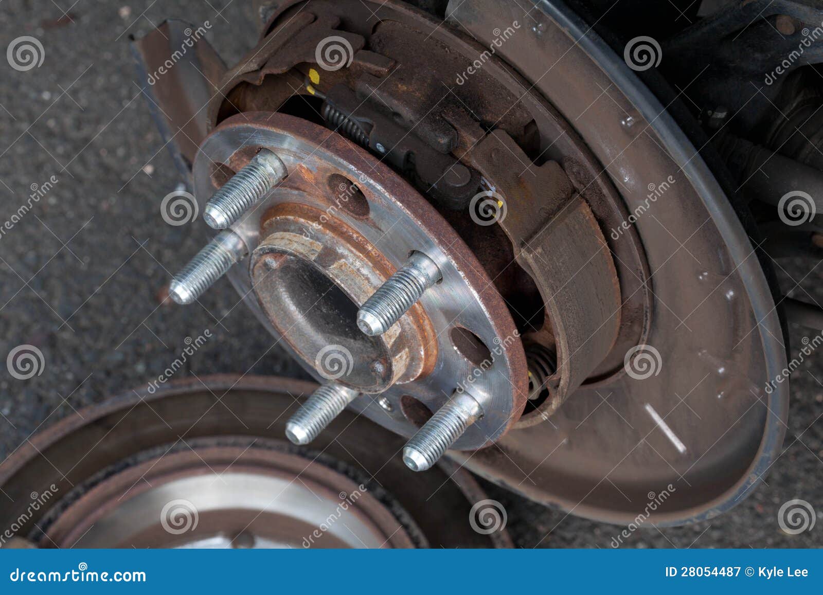 De Versleten Schijf Van De Mannetjeseend Stock Afbeelding - Image of ...