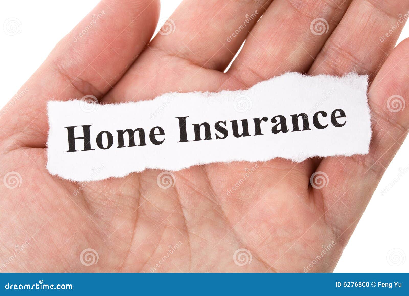 De Verzekering Van Het Huis Stock Foto - Image of bescherming, document ...