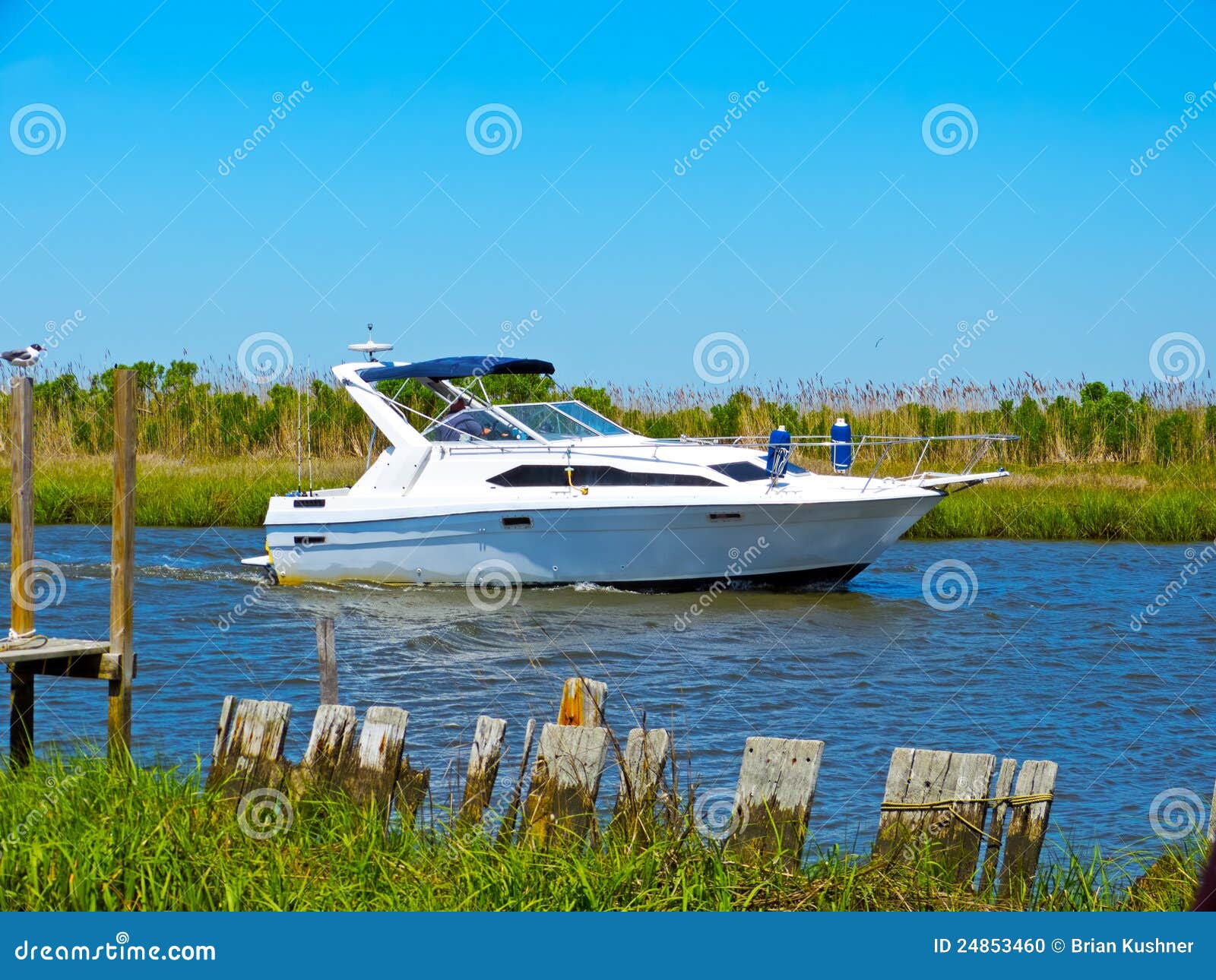 De Vissersboot Van De Sport Stock Foto - Image of onafhankelijkheid ...