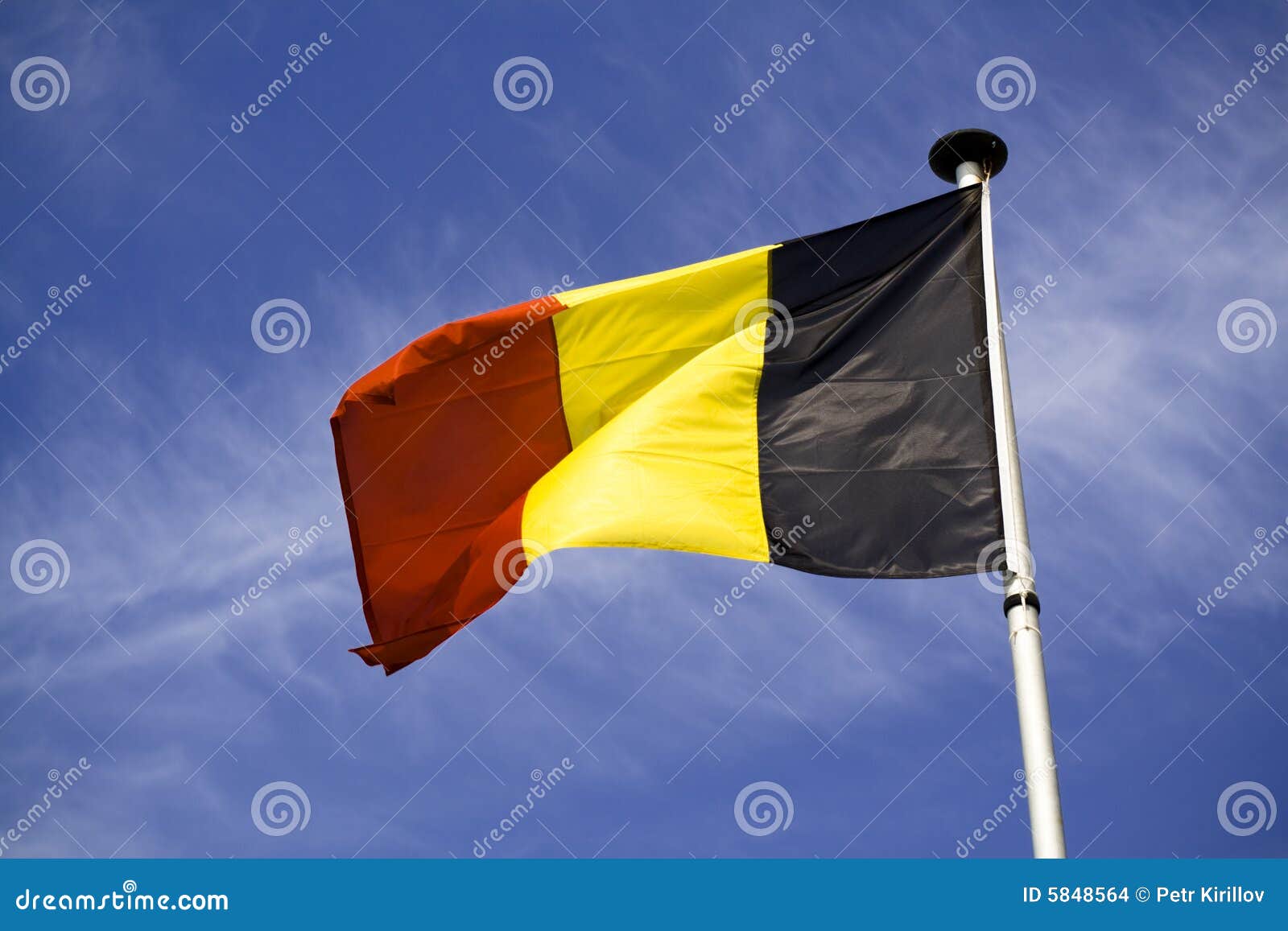 De vlag van België stock foto. Image of naturaliseer, belgië - 5848564